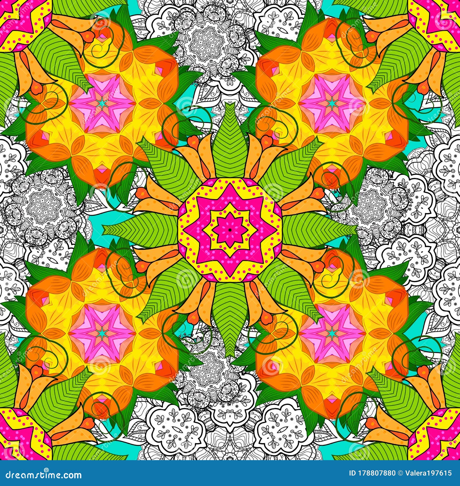 Seamless Pattern Nice Fabric Pattern Stock Illustration - Illustration ...