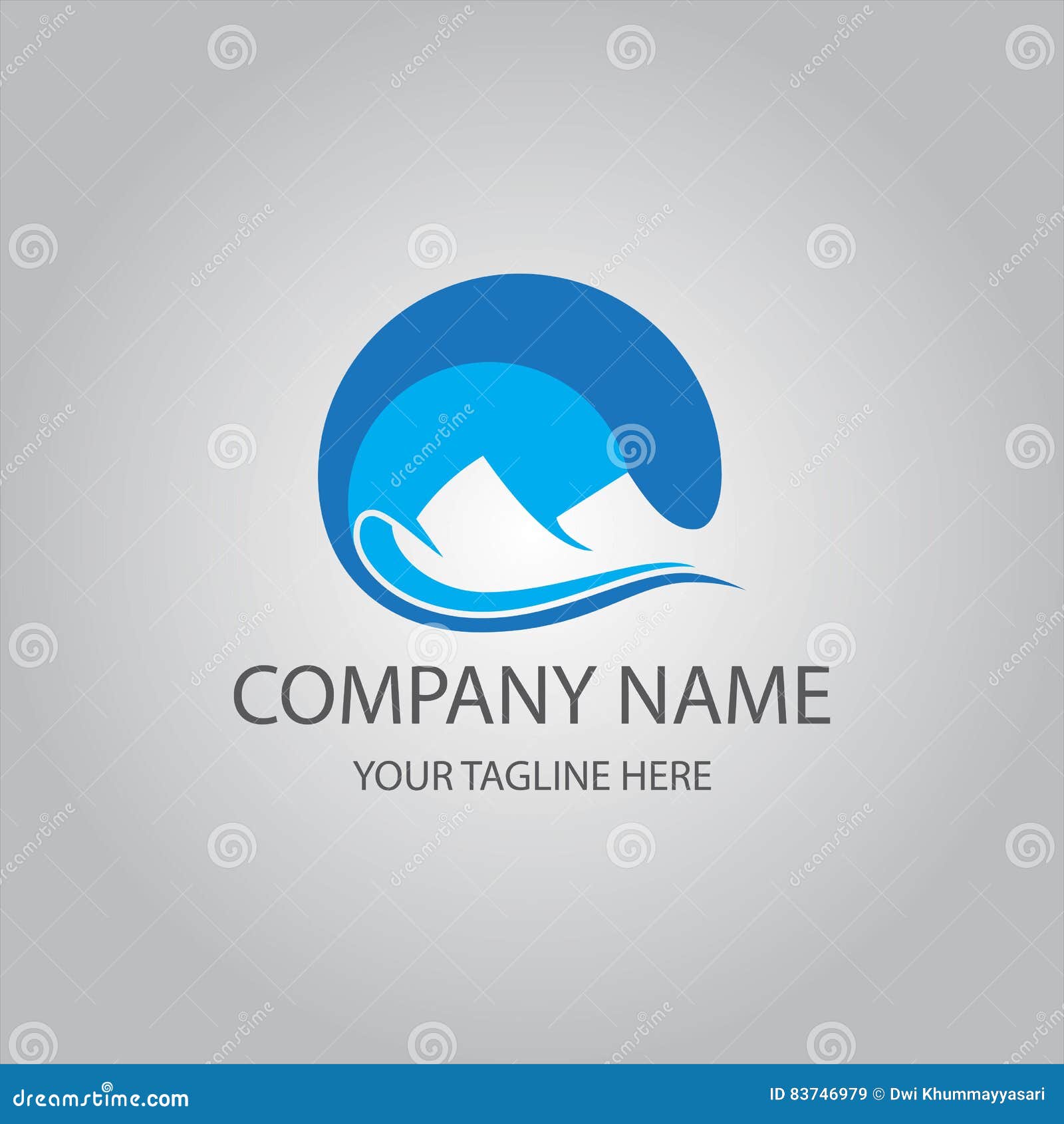 Abstract surf logo stock vector. Illustration of ripple - 83746979