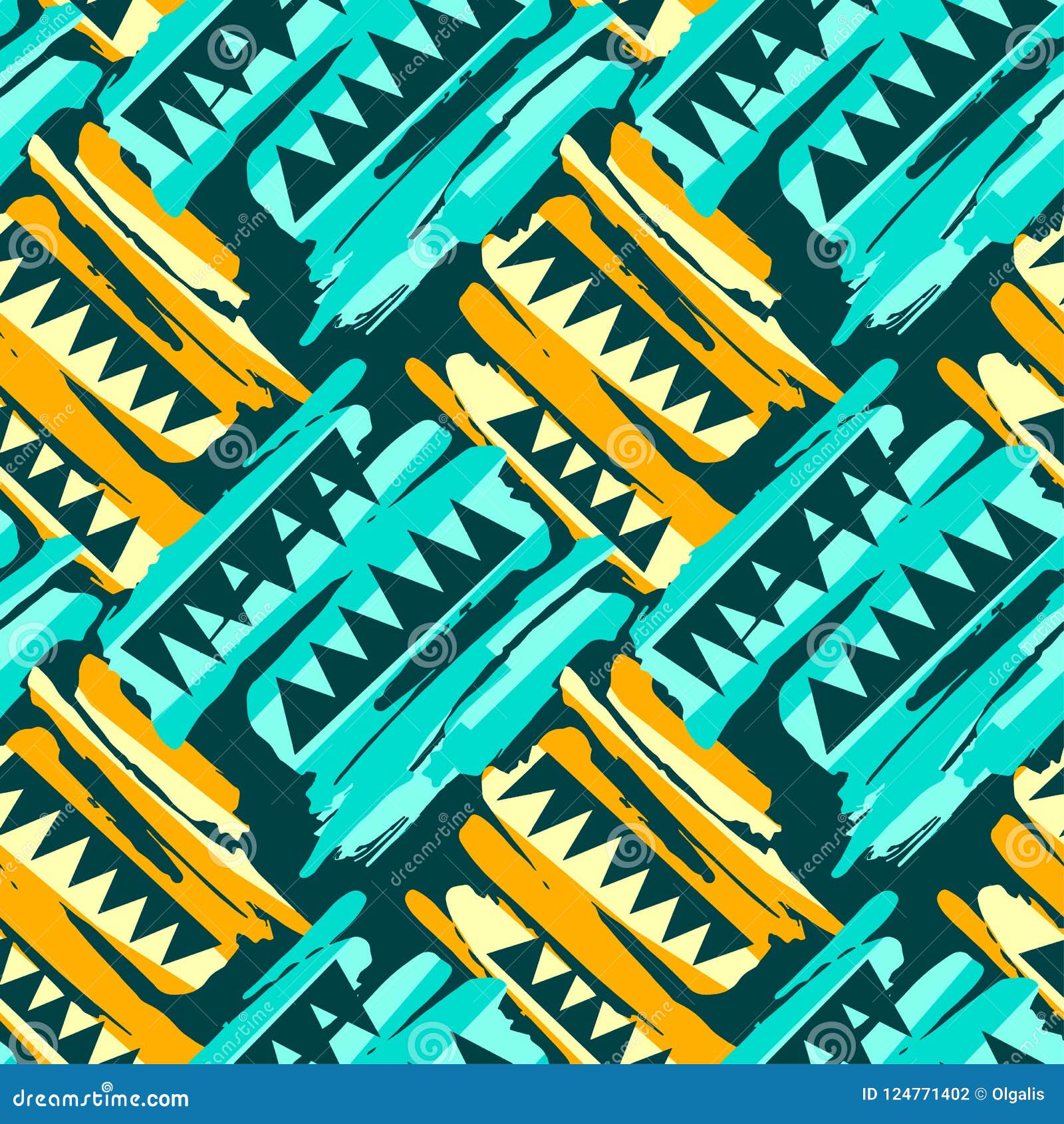 Abstract Surface Design Seamless Rough Grunge Pattern, Modern De Stock ...