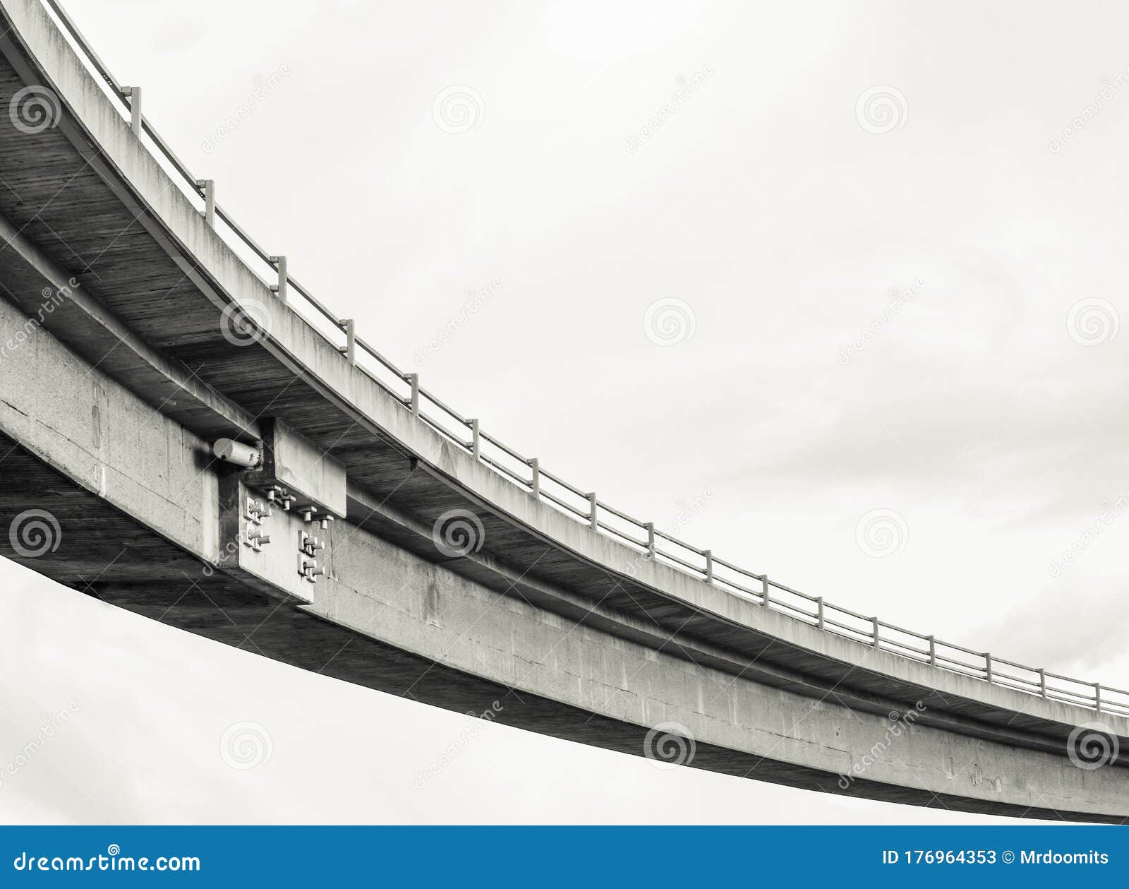 Detail Of A Flyover Railing Stock Photography | CartoonDealer.com ...