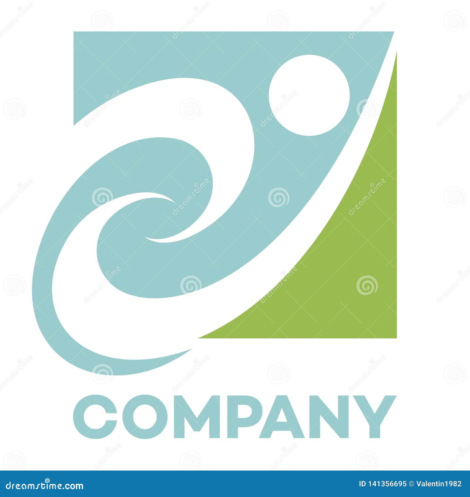 Abstract Swimmer Logo. Vector Illustration. Stock Vector - Illustration ...