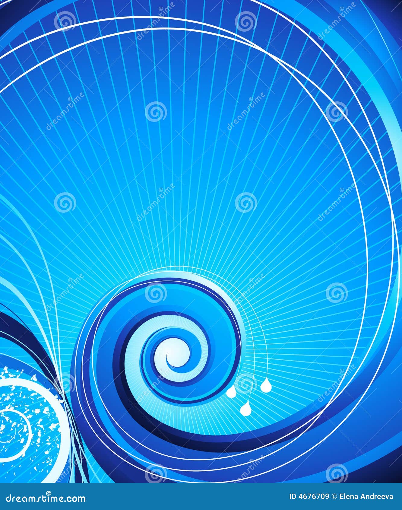 Abstract swirl. stock vector. Illustration of element - 4676709