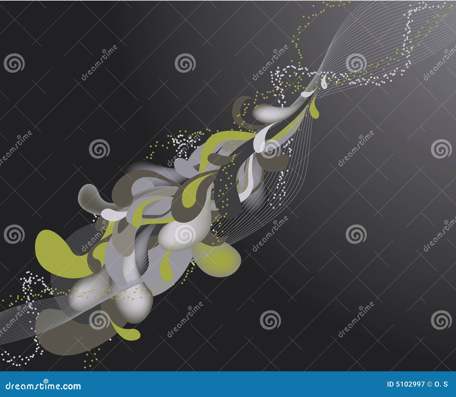 Abstract swirl stock vector. Illustration of swirly, easy - 5102997