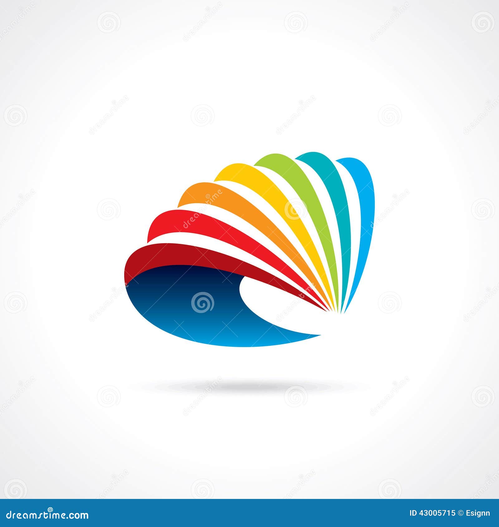 Abstract Swirl Business Icon Stock Vector - Illustration of decorative ...