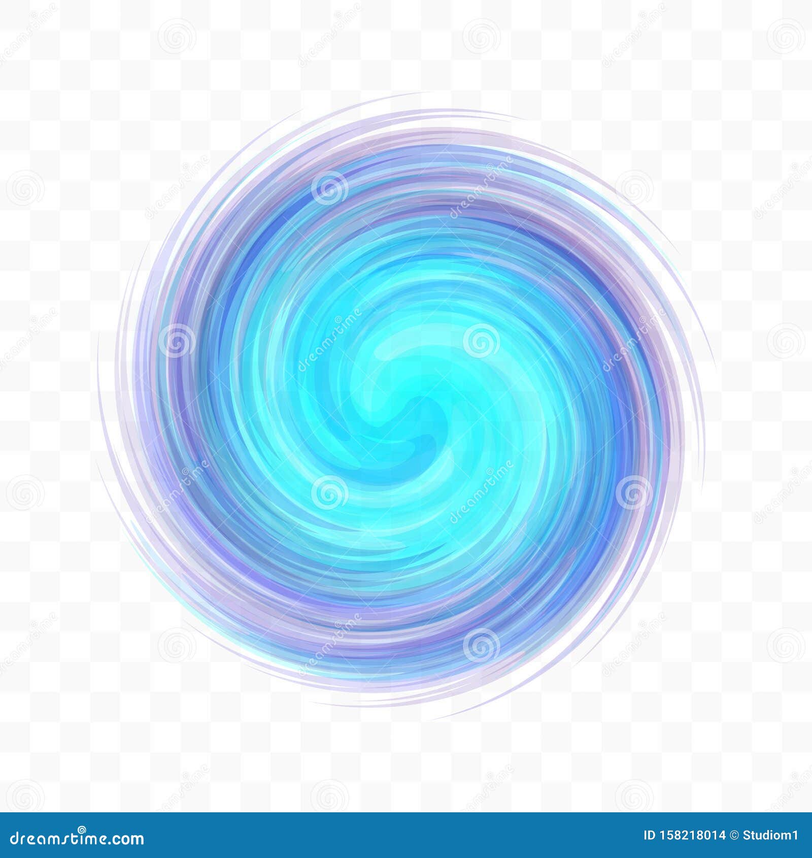 Abstract Swirl Design Element. Spiral, Rotation and Swirling Movement ...
