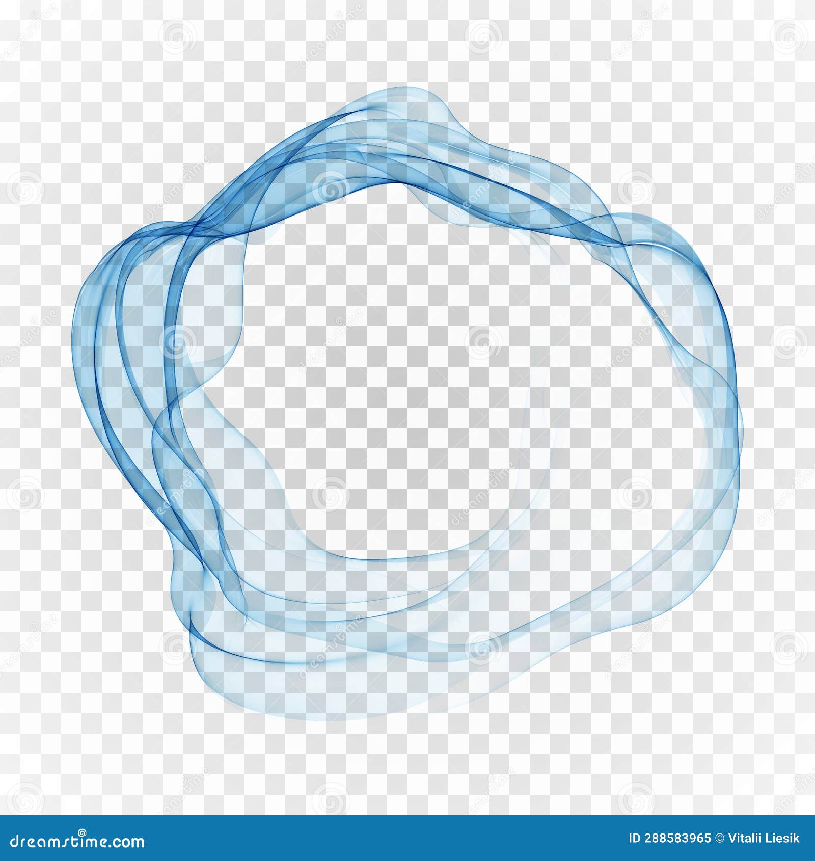 Abstract Swirl Energy Circle.Blue Wave Design Element. Stock Image ... Abstract Swirl Energy Circle.Blue Wave Design Element. Stock Image ...