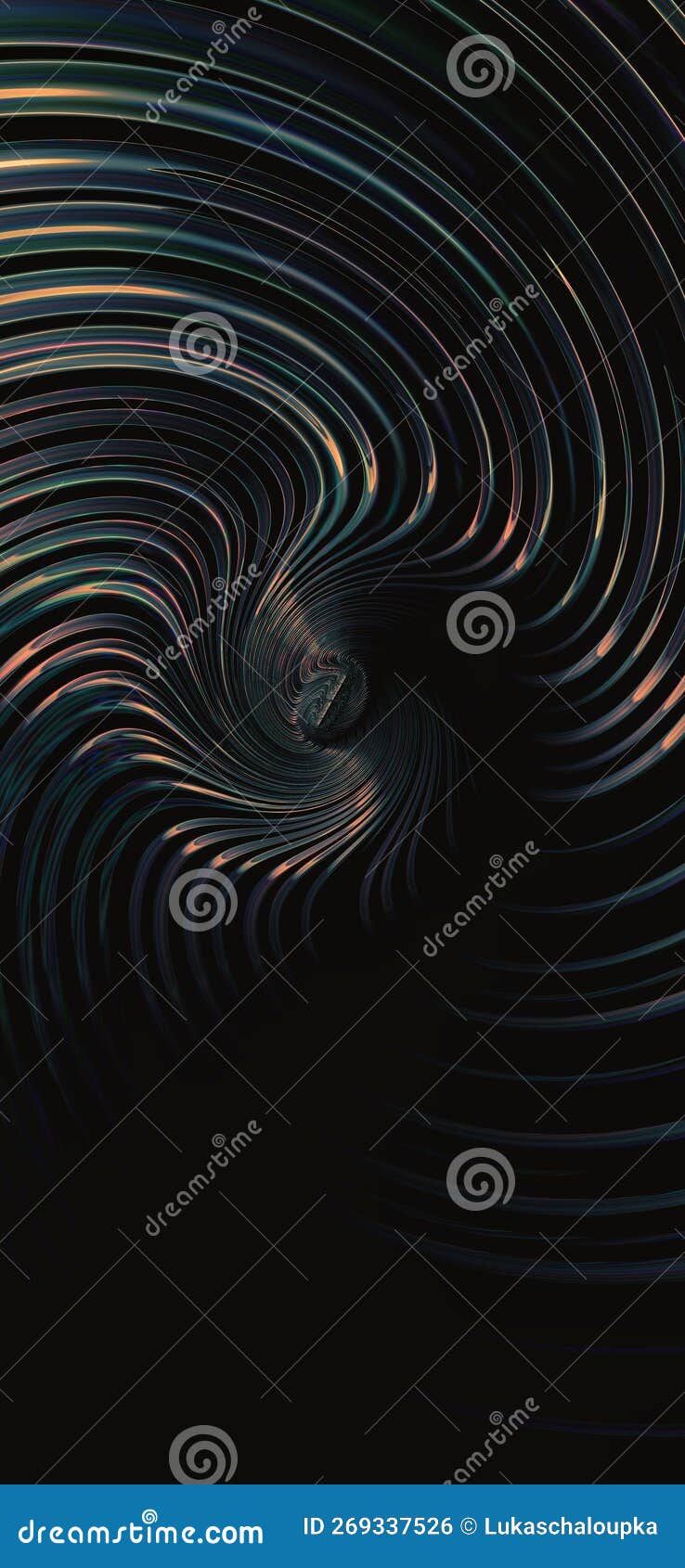 Abstract Swirl Glowing Line with Dark Shadow. Texture 3D Background ...