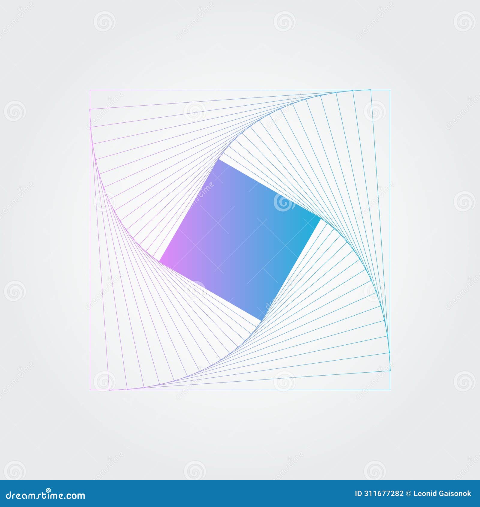 Abstract Swirl Hexagon Structure. Vector Design. Stock Illustration ...