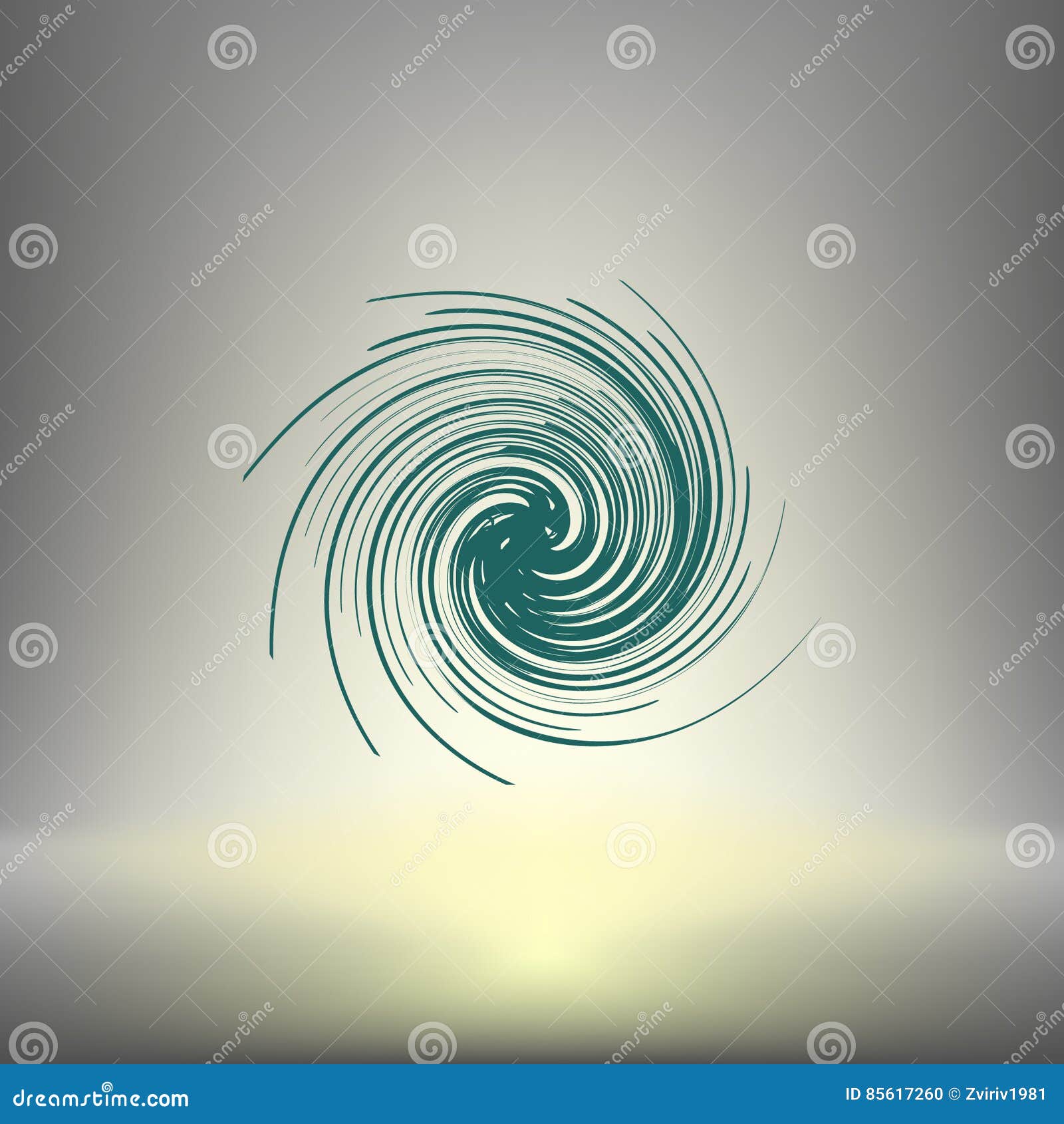Abstract swirl logo stock illustration. Illustration of field - 85617260