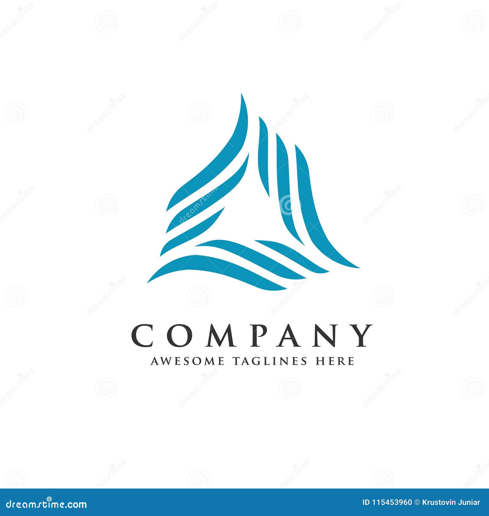 Abstract Swirl Triangle Infinite Technology Logo Stock Vector ... Abstract Swirl Triangle Infinite Technology Logo Stock Vector ...