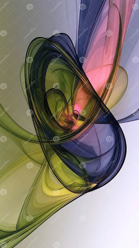 Abstract Swirling Colors Create a Dynamic Visual Effect, Evoking ...