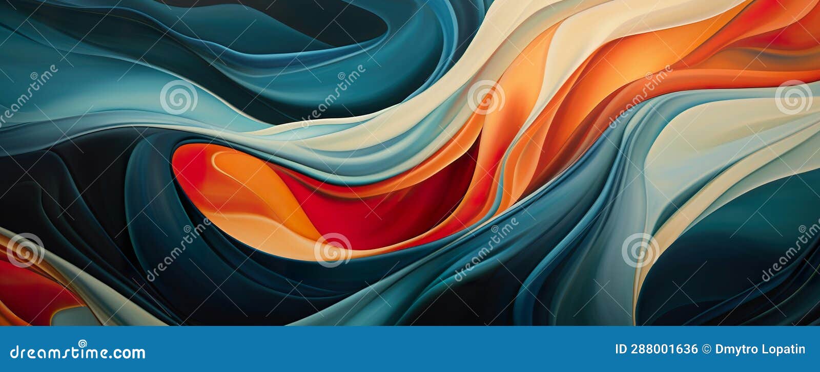 Abstract Swirling and Flowing Pattern, Wallpaper or Background ...