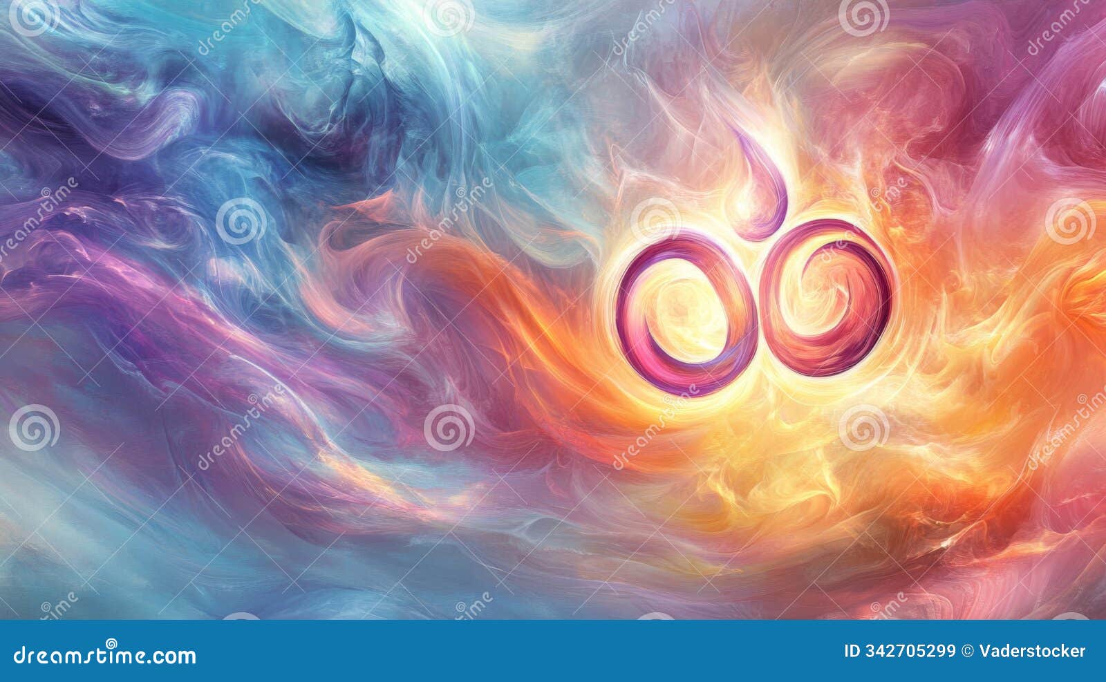 Swirling Symbol. Optical Illusion. Twisted Structure. 3D Wireframe ...