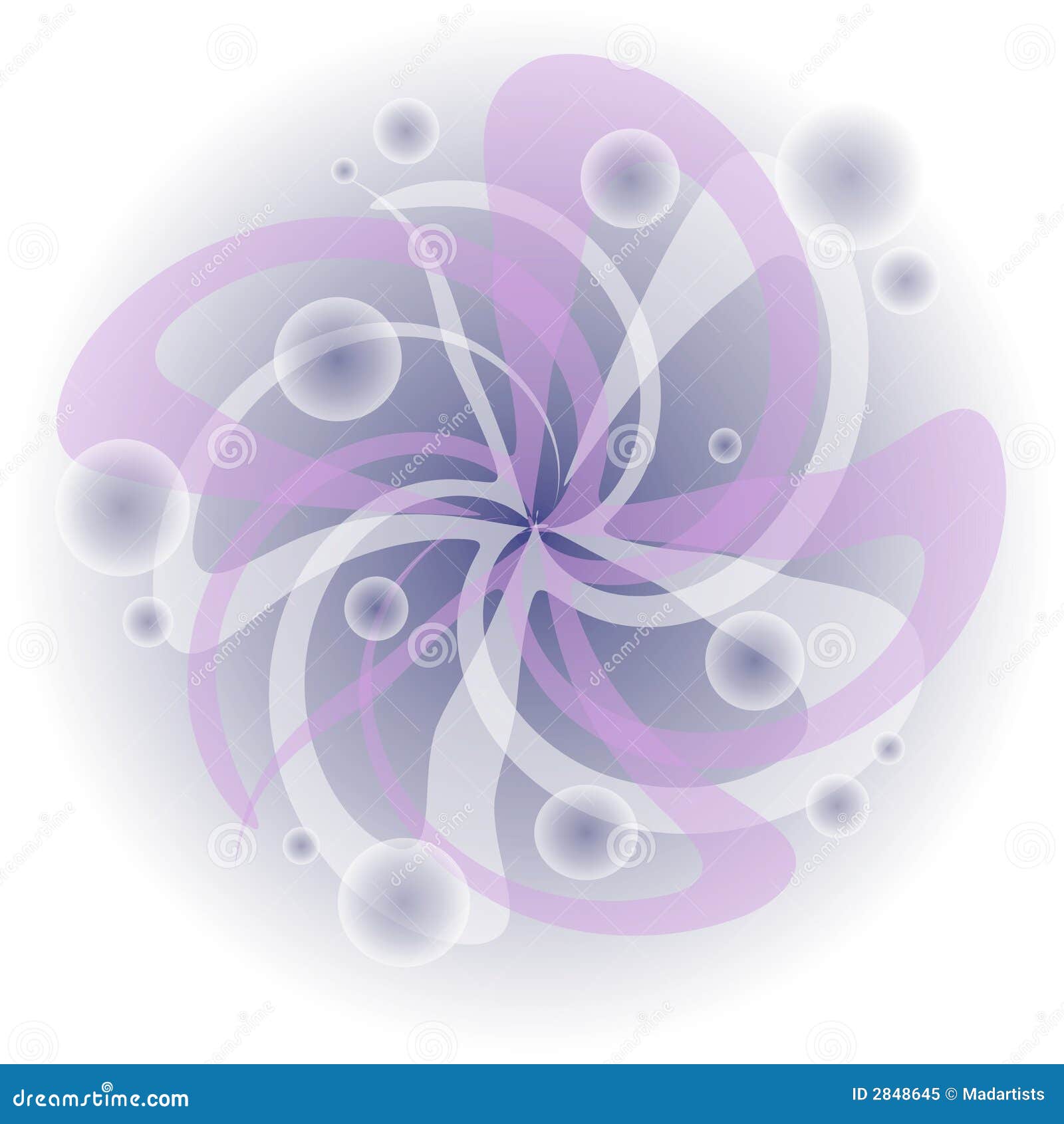 Swirling Air Bubbles Stock Image | CartoonDealer.com #4181713