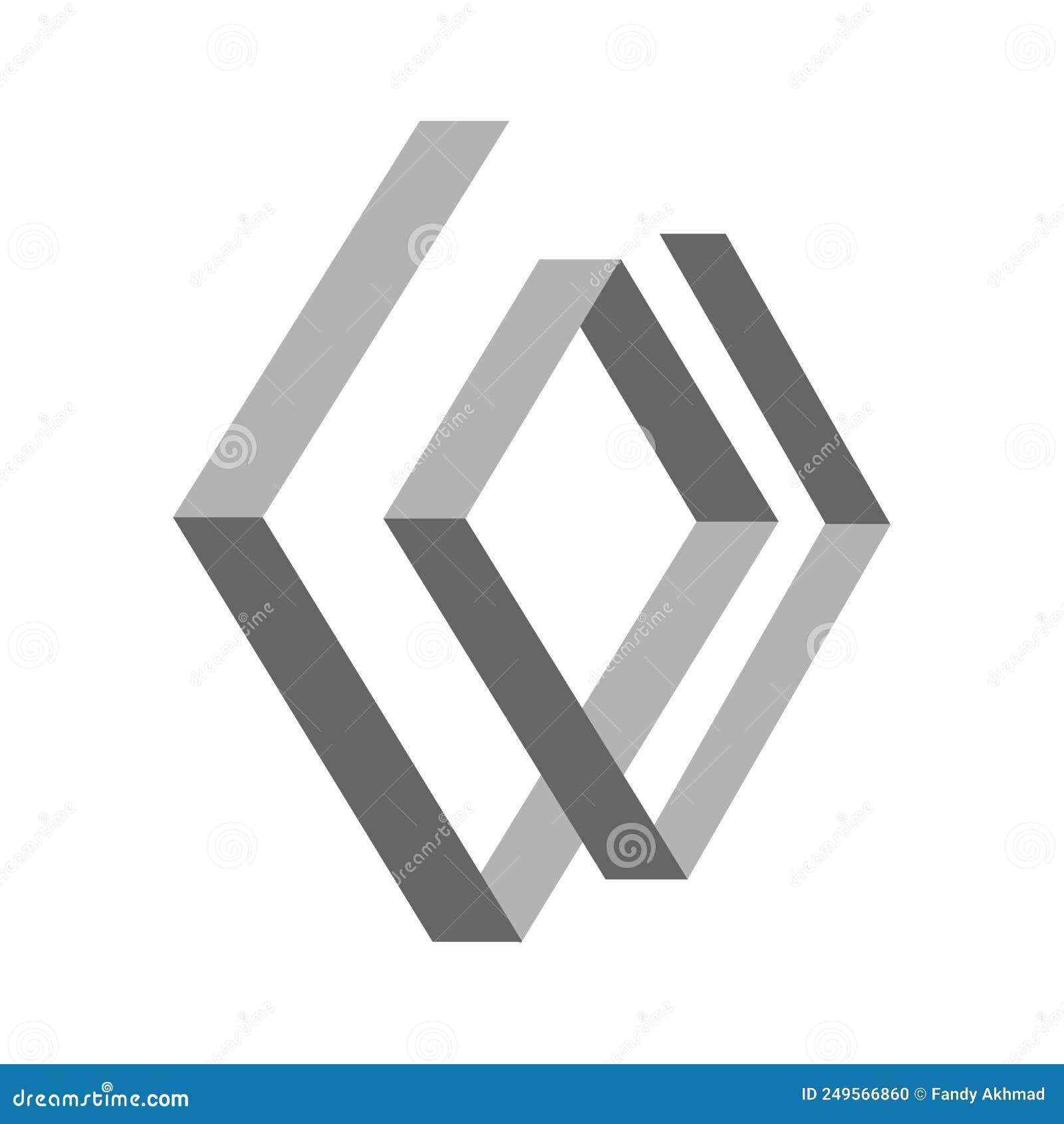 Abstract Swirls Spiral Logo Design in Overlapping Pyramid Style Vector ...