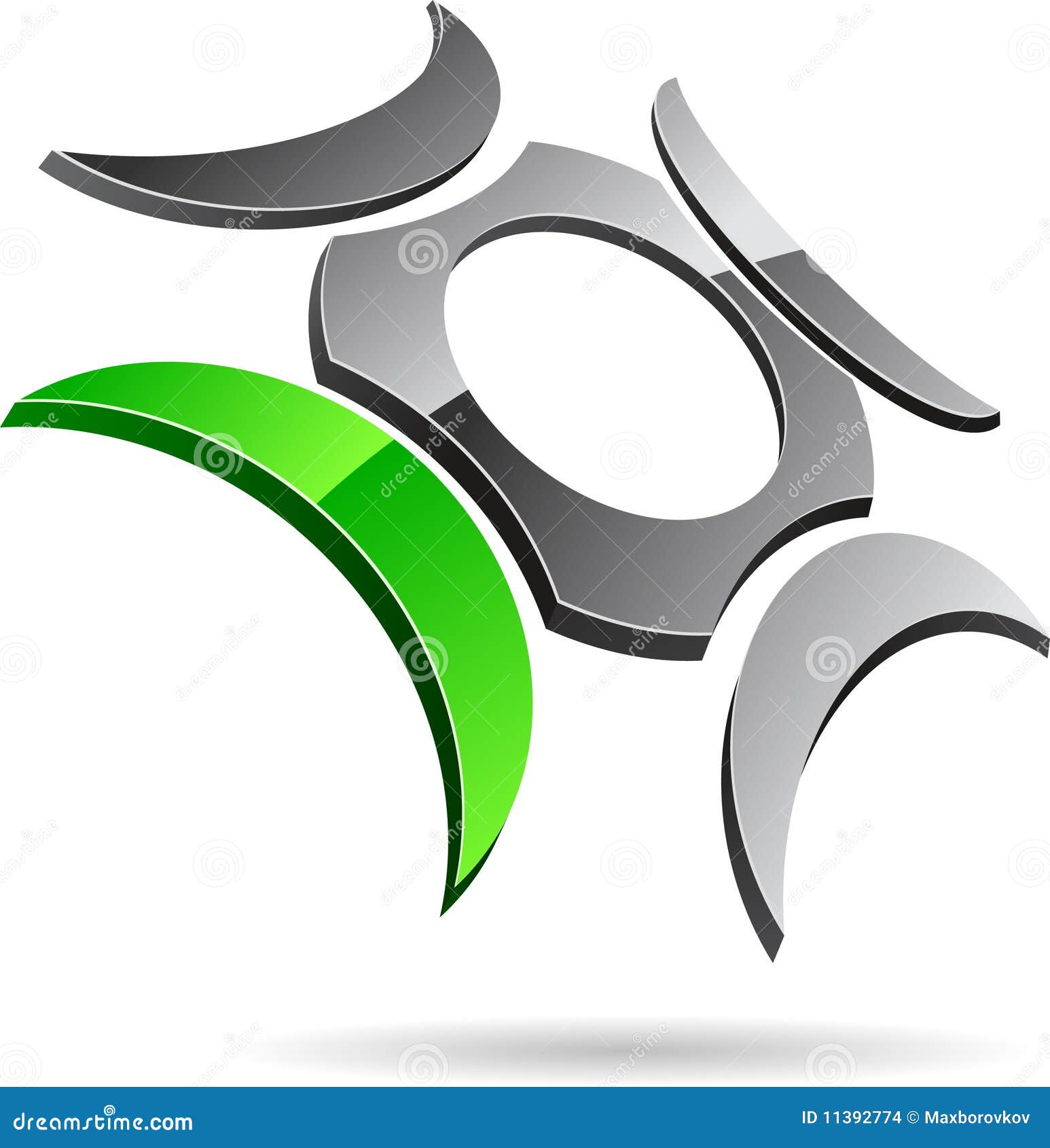 Abstract symbol. stock vector. Illustration of business - 11392774