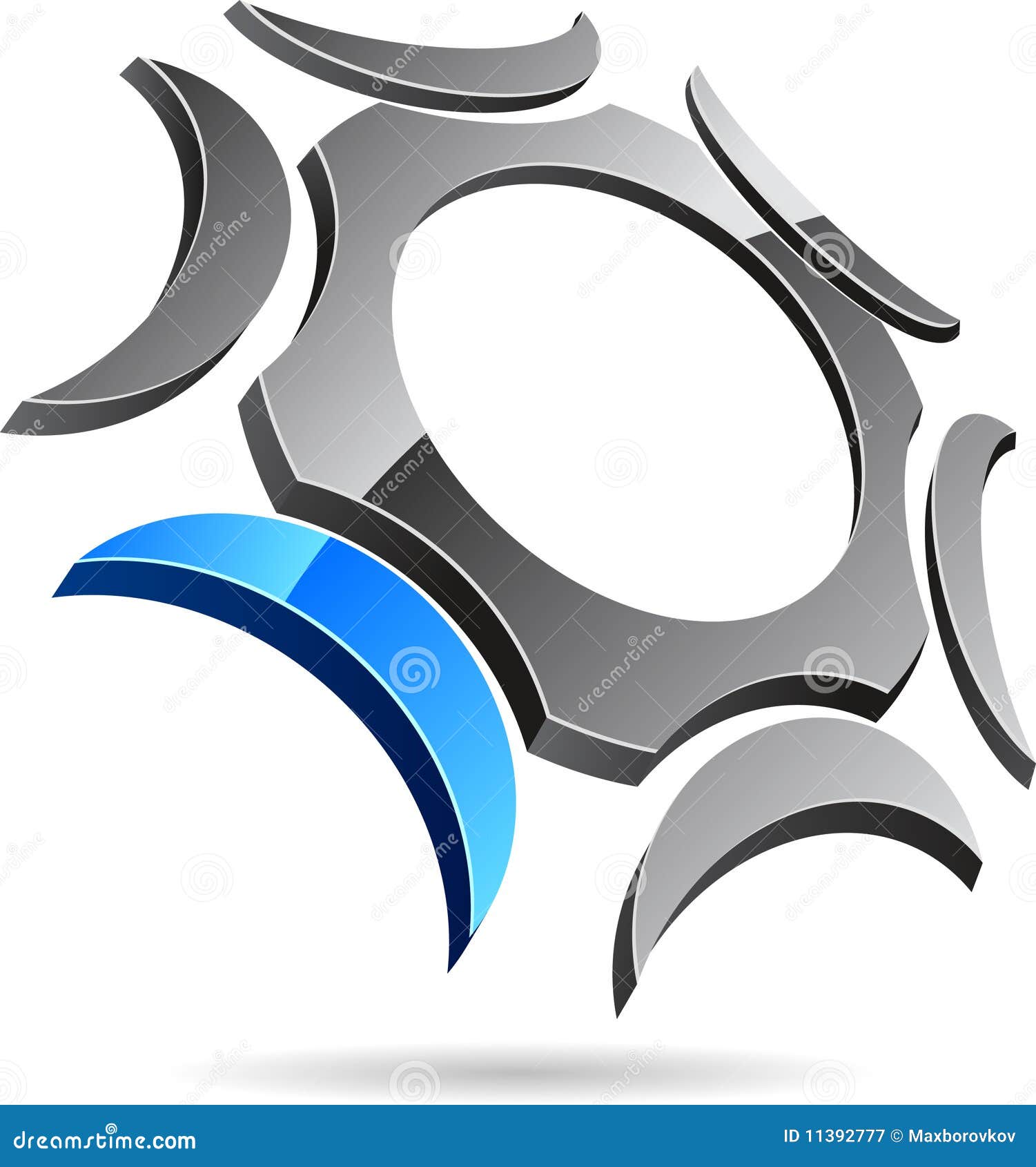 Abstract symbol. stock vector. Illustration of pictogram - 11392777