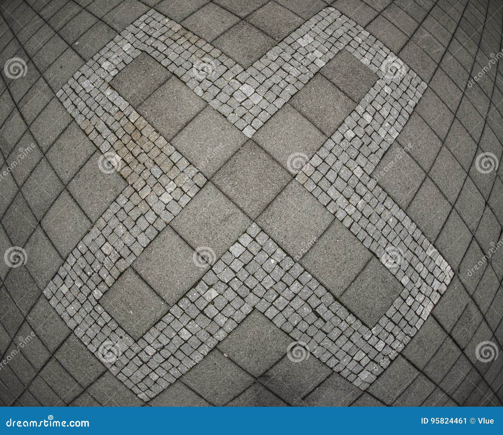 Abstract X Symbol on Concrete Tile Stock Image - Image of floor, symbol ...