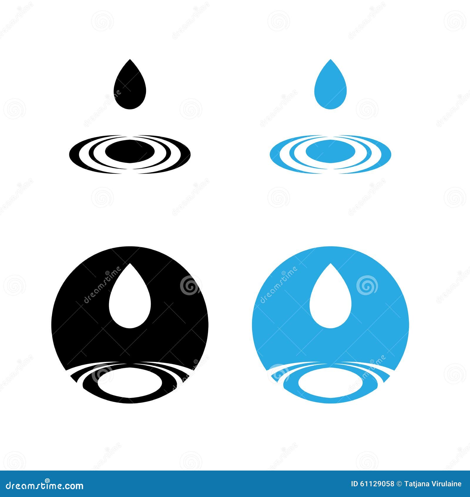Abstract symbol of a drop stock illustration. Illustration of abstract ...