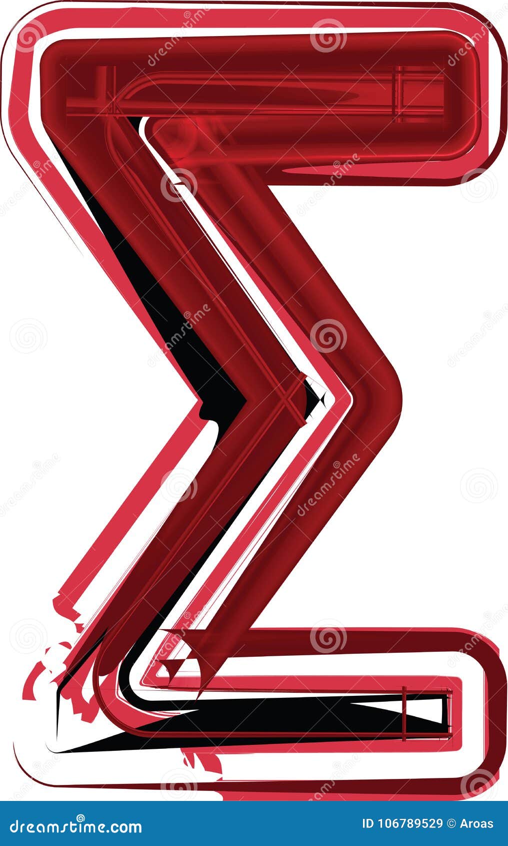 Abstract Symbol Illustration Stock Vector - Illustration of knowledge ...