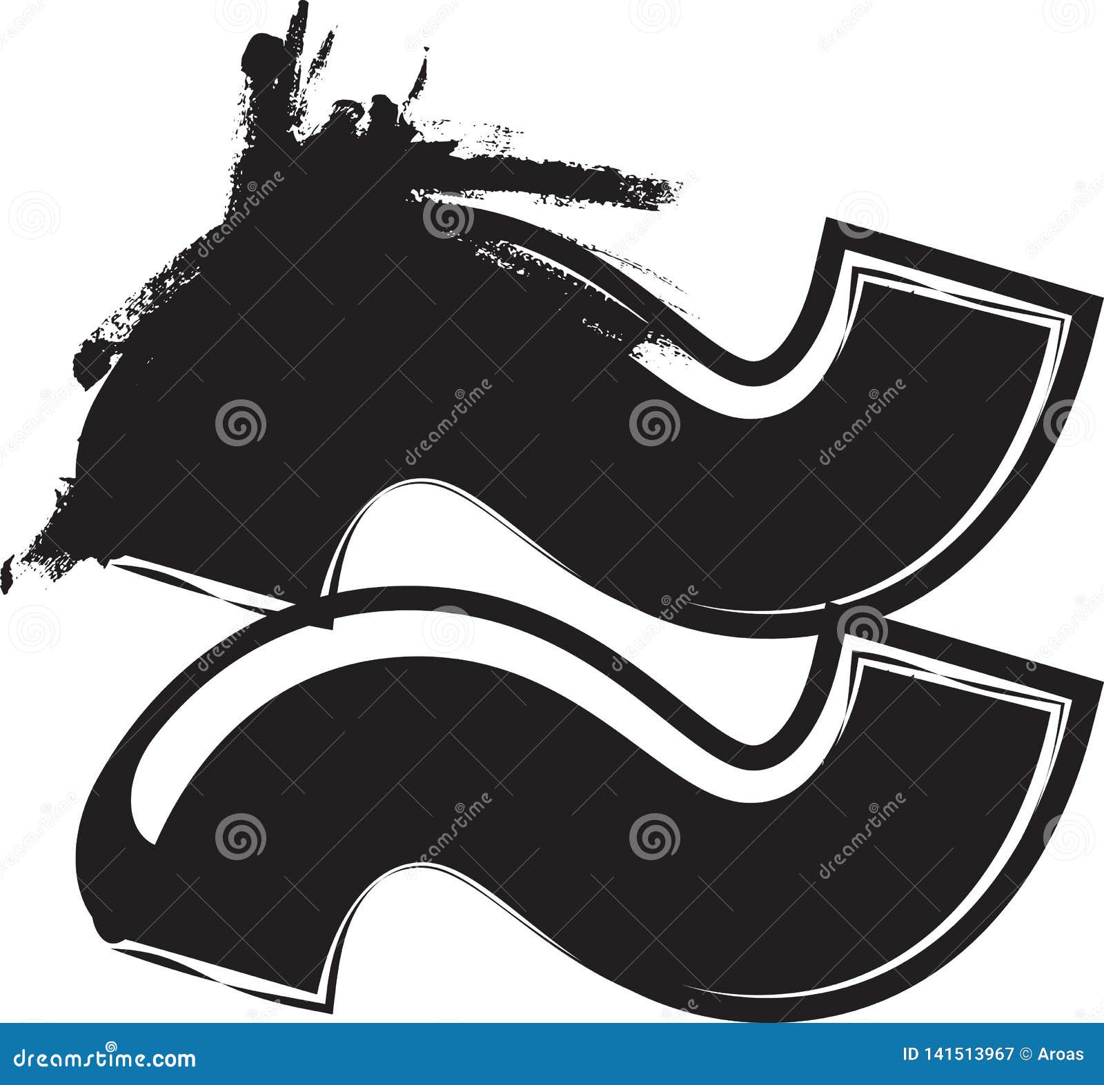 Abstract Symbol Illustration Stock Vector - Illustration of scrapbook ...