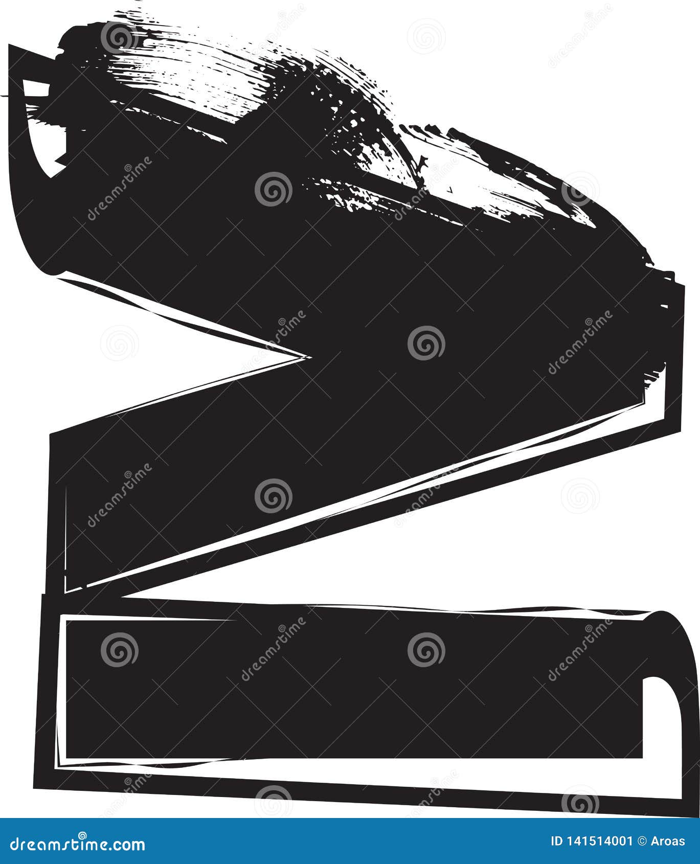 Abstract Symbol Illustration Stock Vector - Illustration of calligraphy ...