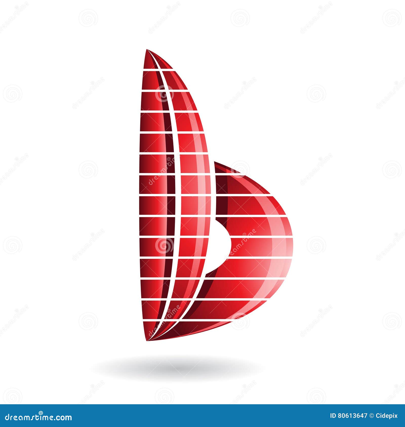 Abstract Symbol of Letter B Stock Vector - Illustration of idea, brand ...