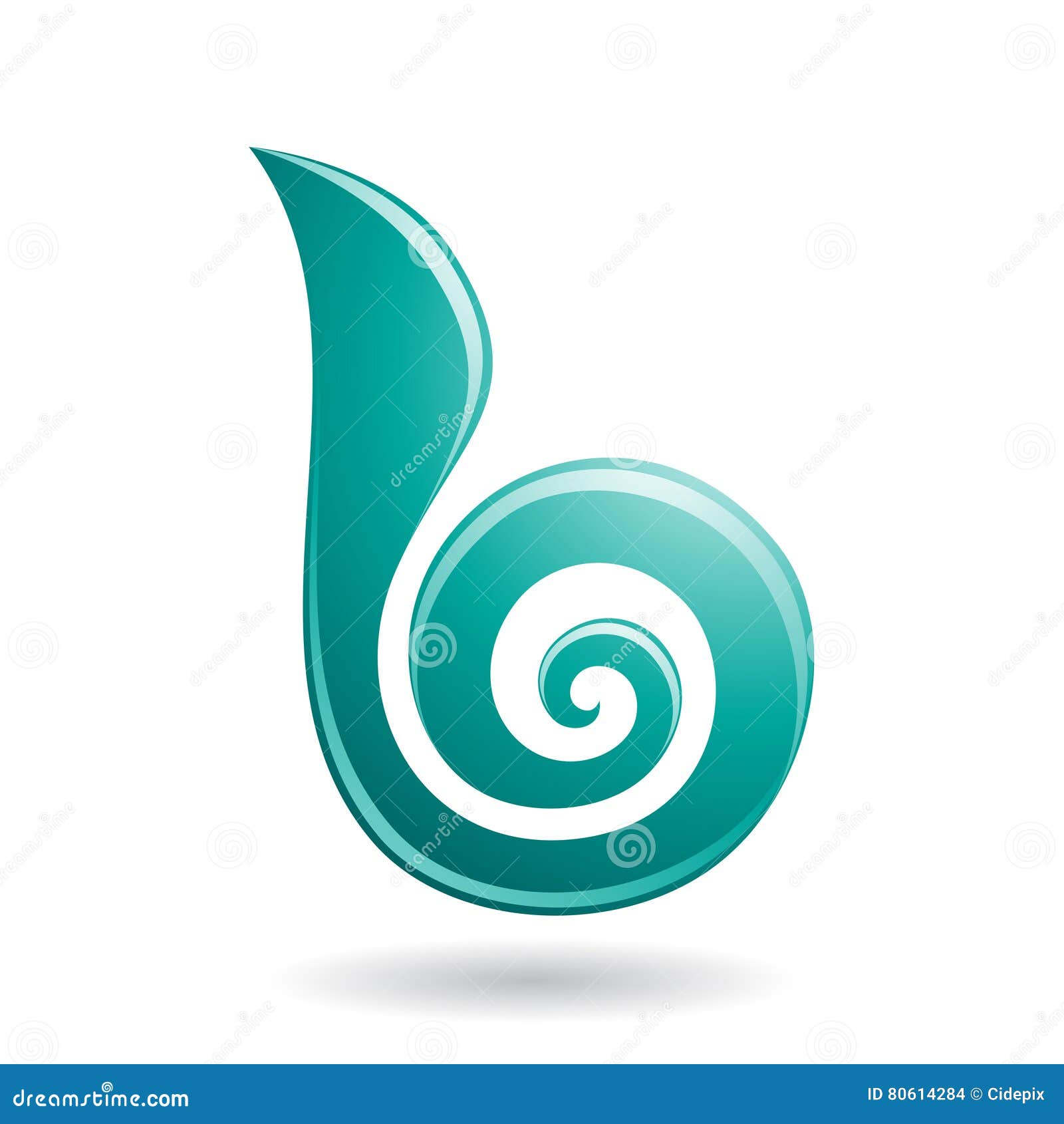 Abstract Symbol of Letter B Stock Vector - Illustration of line, logo ...