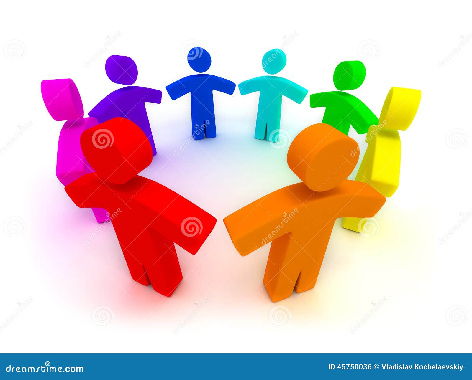 Abstract Symbol of Unification Stock Illustration - Illustration of ...