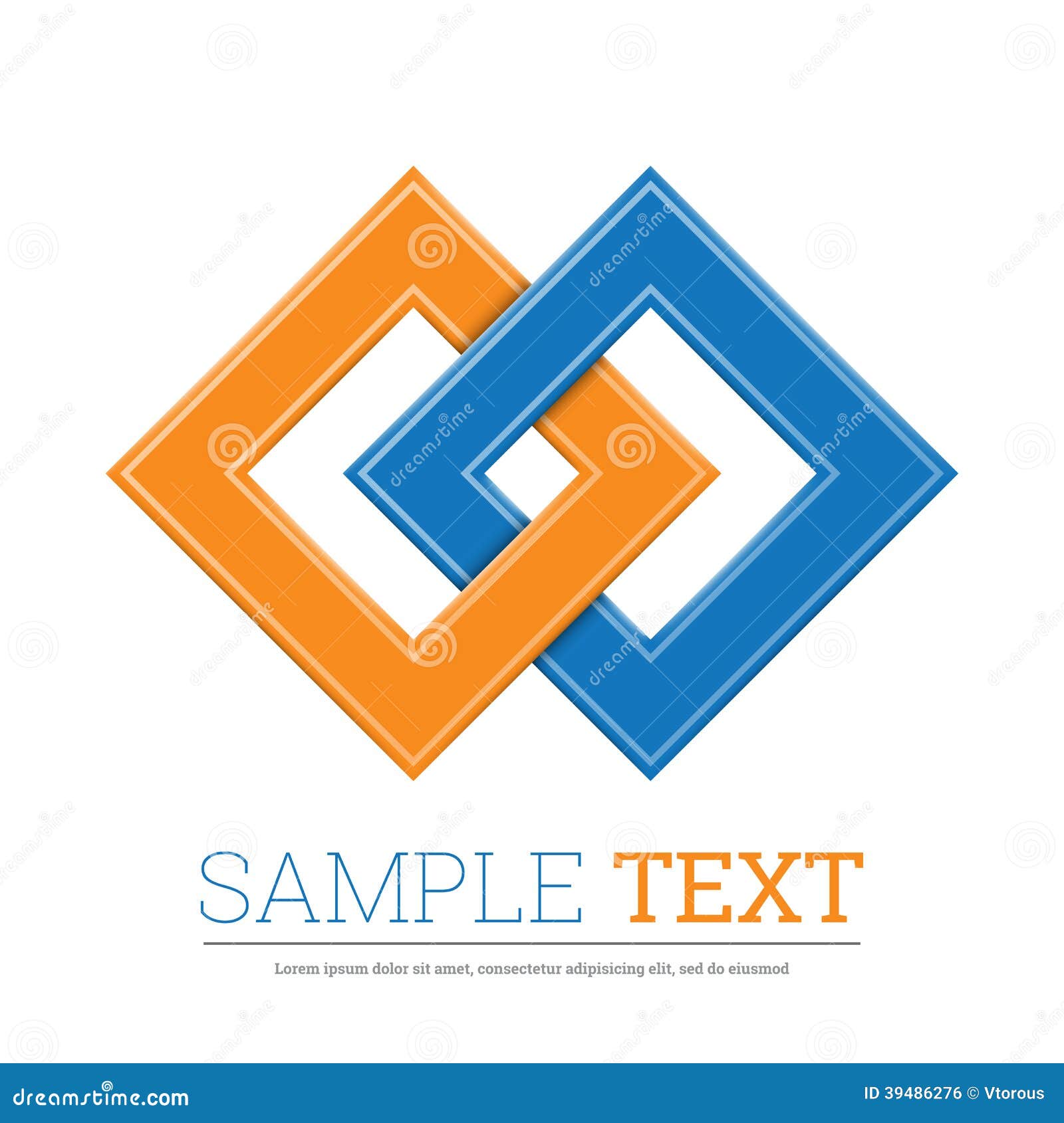 Abstract symbol stock vector. Illustration of trend, clipart - 39486276
