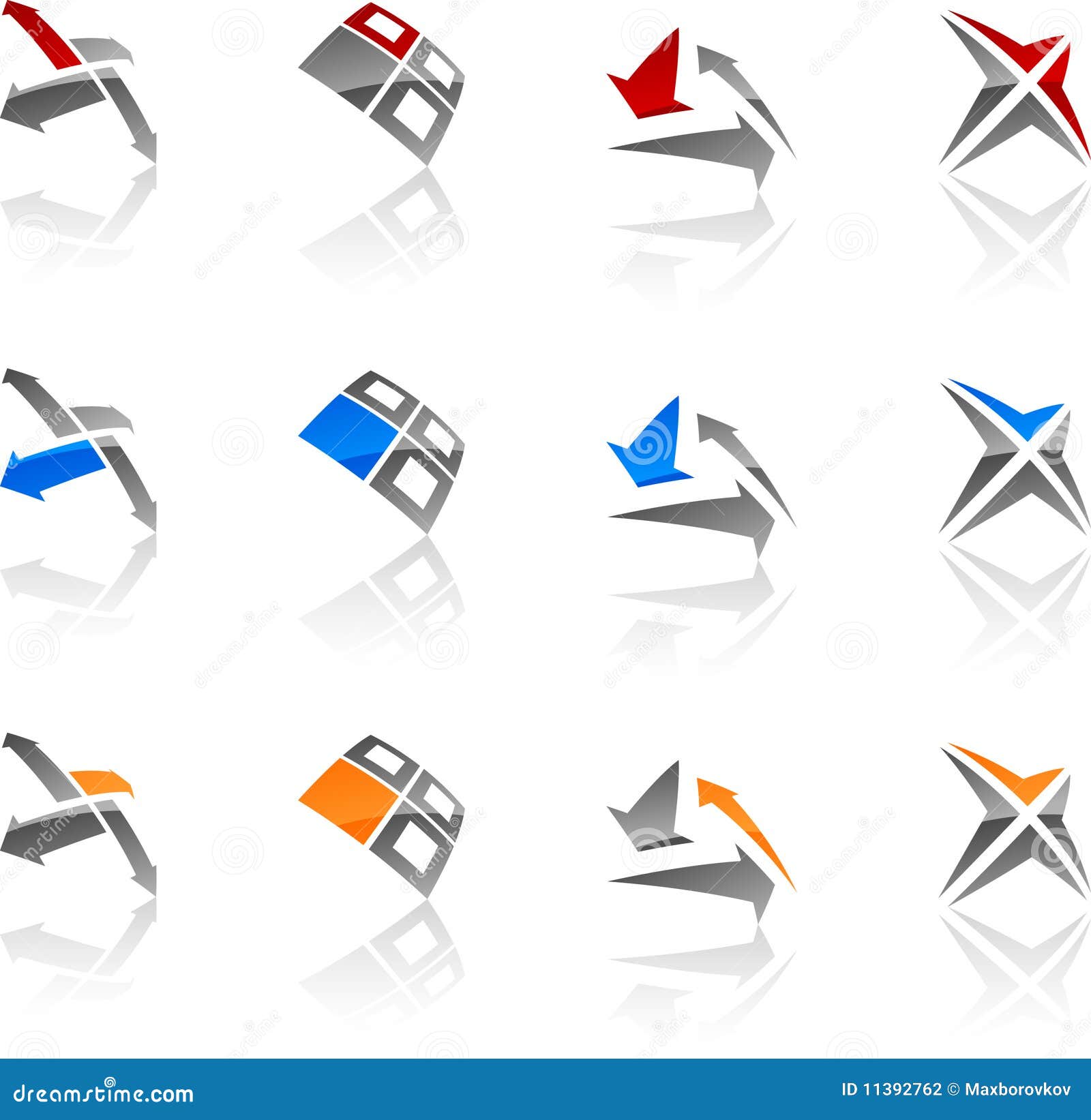Abstract Symbols. Vector Illustration | CartoonDealer.com #11392762