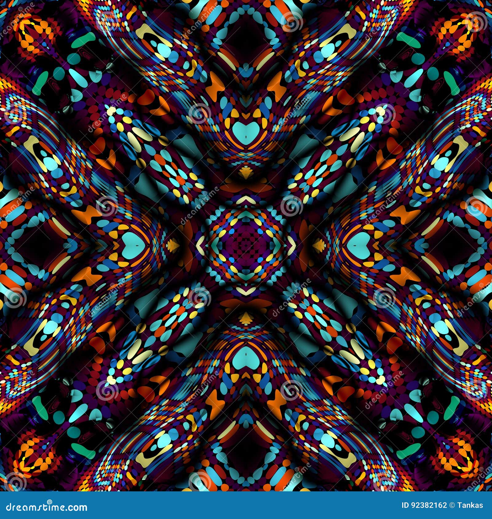 Abstract symmetric pattern stock photo. Image of abstract - 92382162