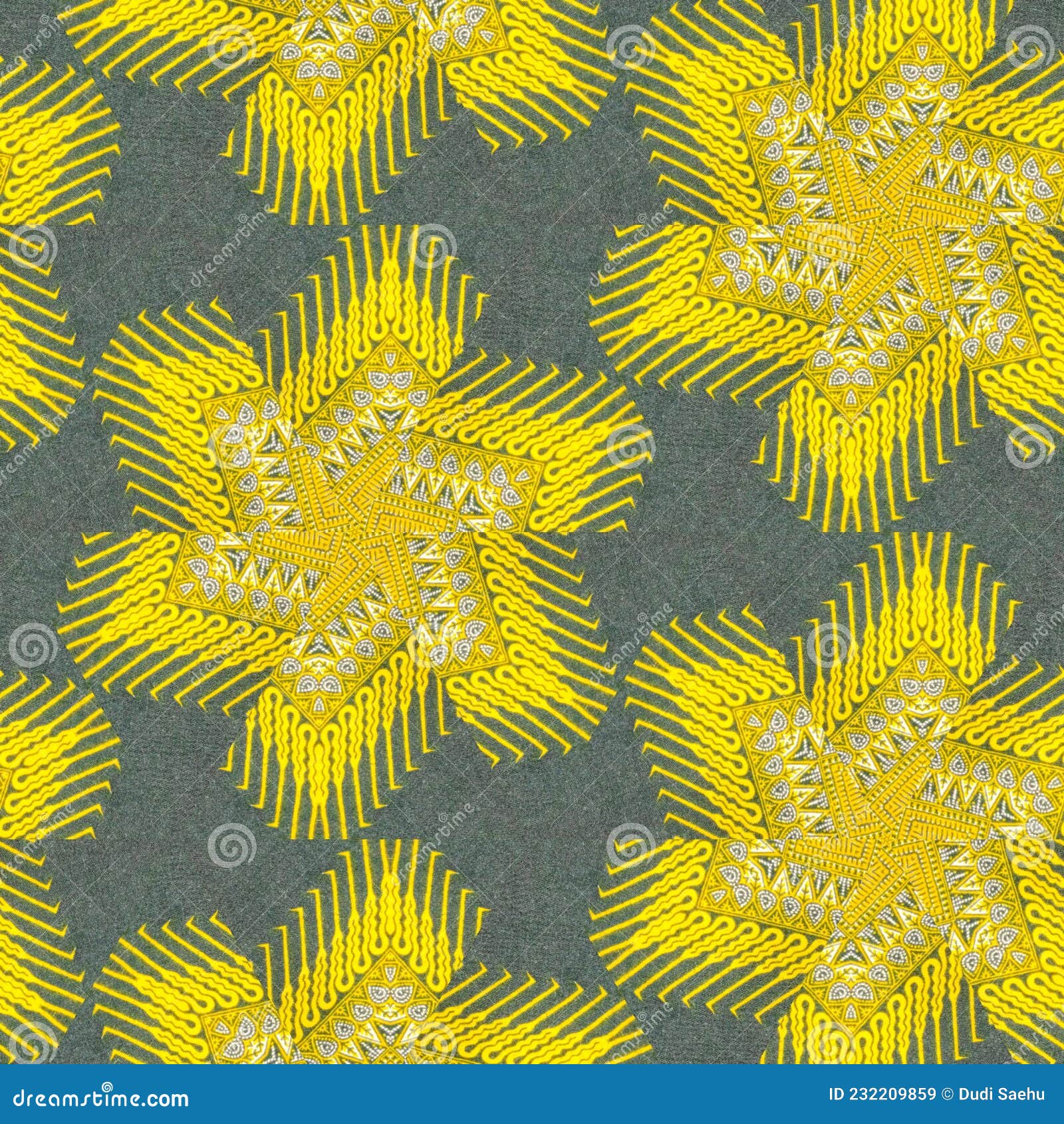 Abstract Symmetrical Pattern Of Indonesian Batik Beige Color, Batik ...