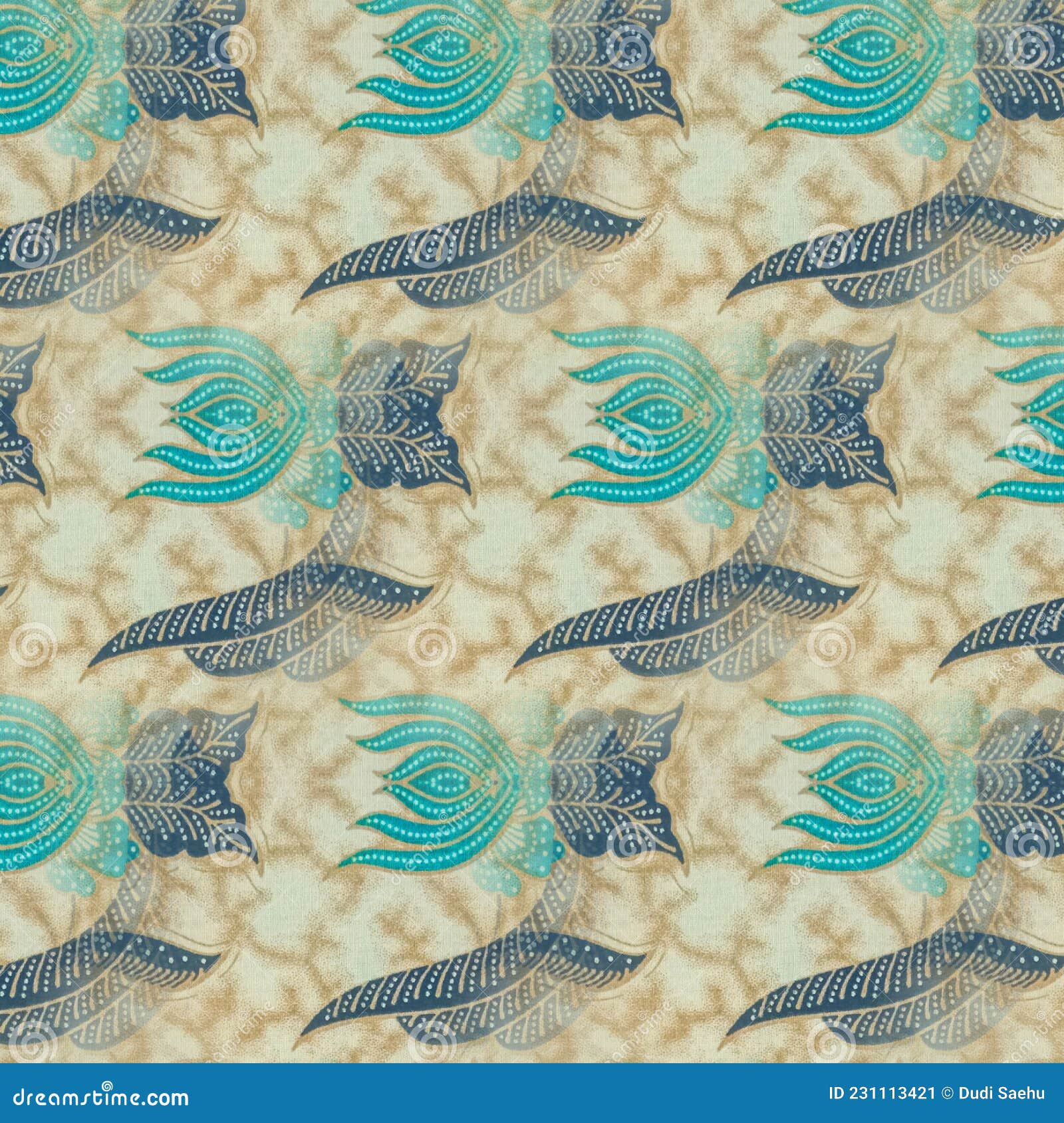 Abstract Symmetrical Pattern of Indonesian Batik Beige Color, Batik ...