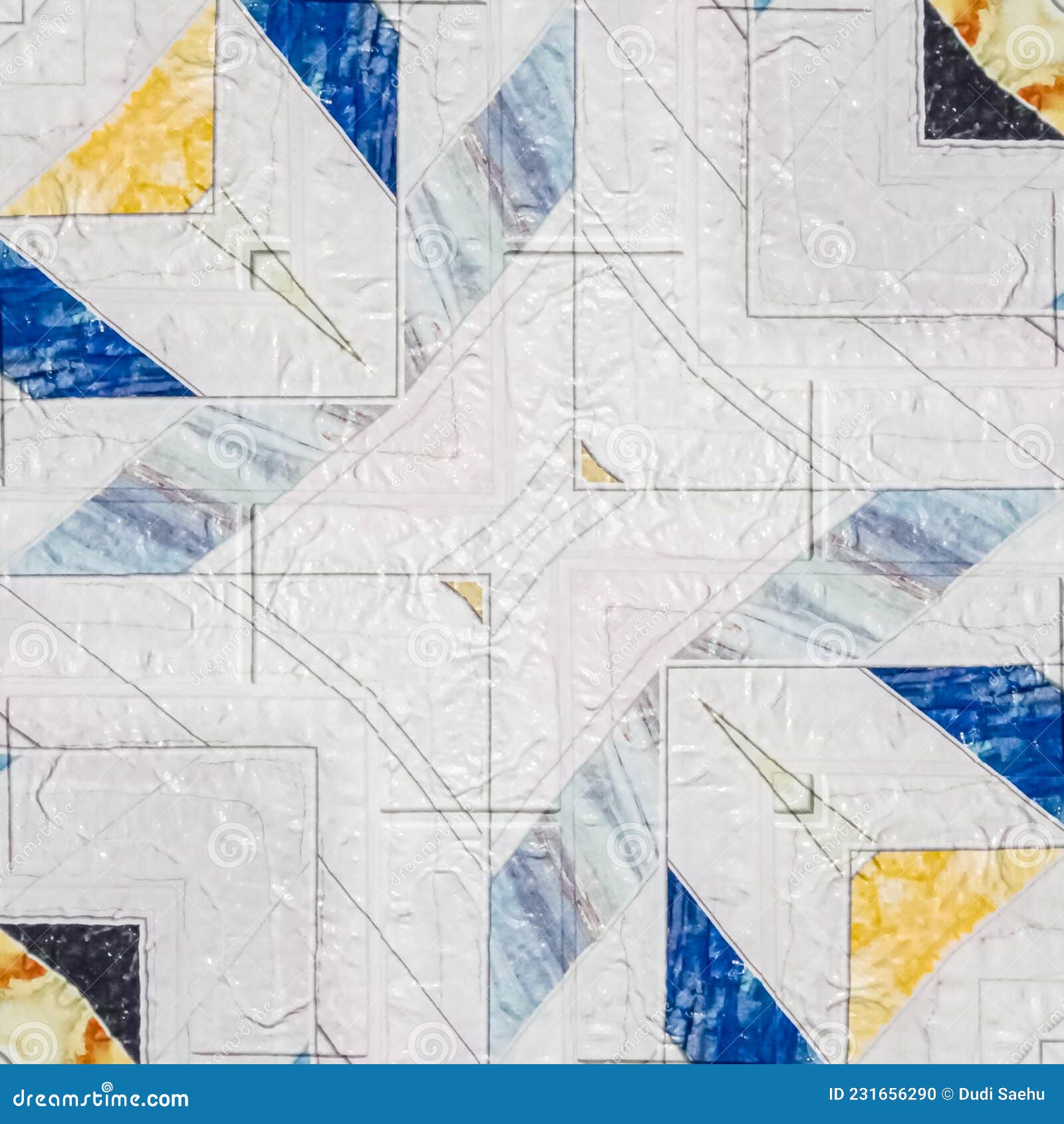 Abstract Symmetrical Pattern of Modern Brick Wall, Antique Wall Pattern ...