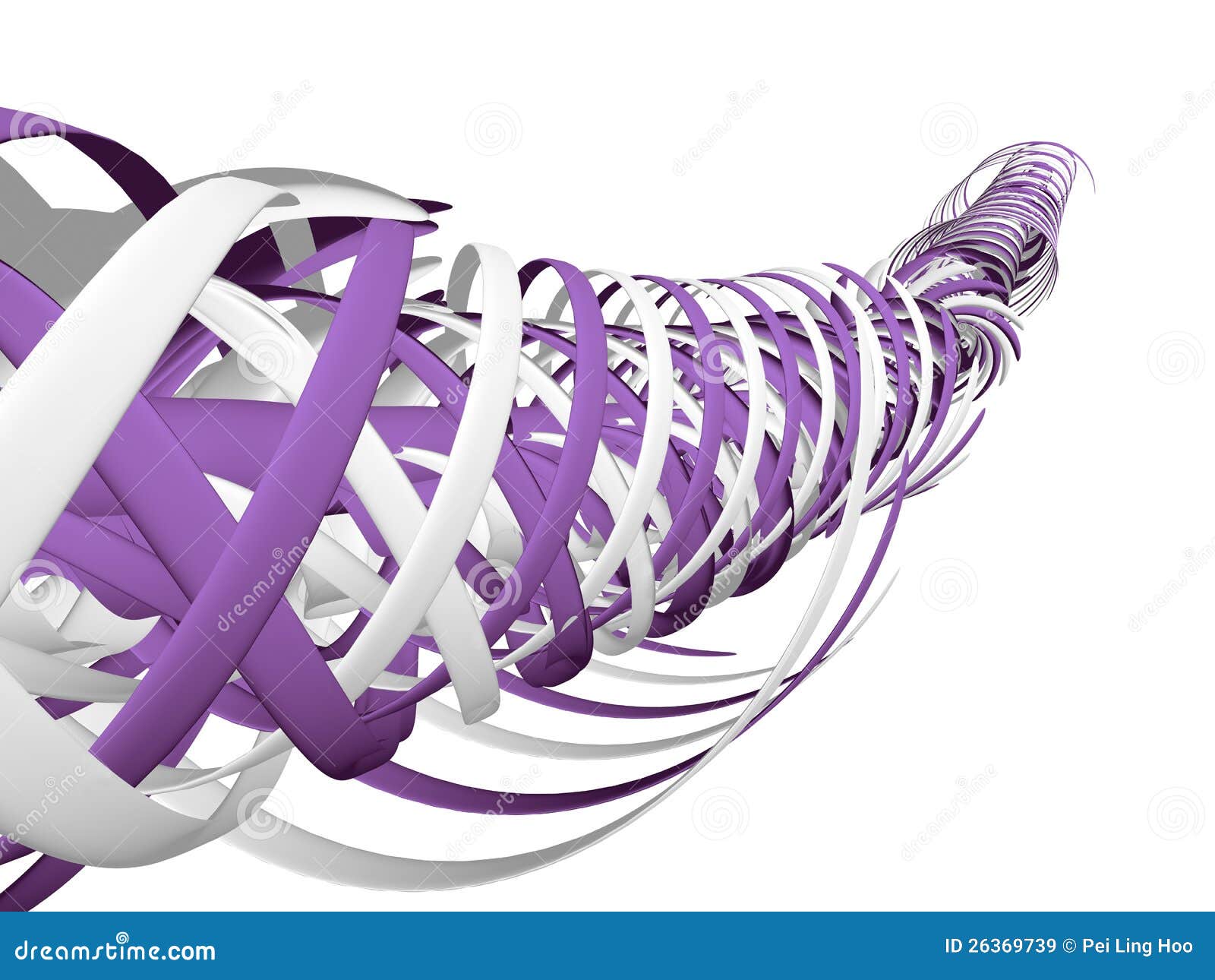 Abstract Tangle String Decoration Stock Illustration - Illustration of ...