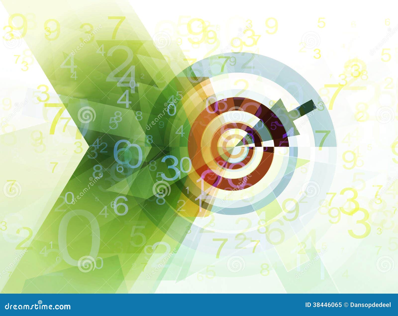 Abstract target concept stock illustration. Illustration of concept ...
