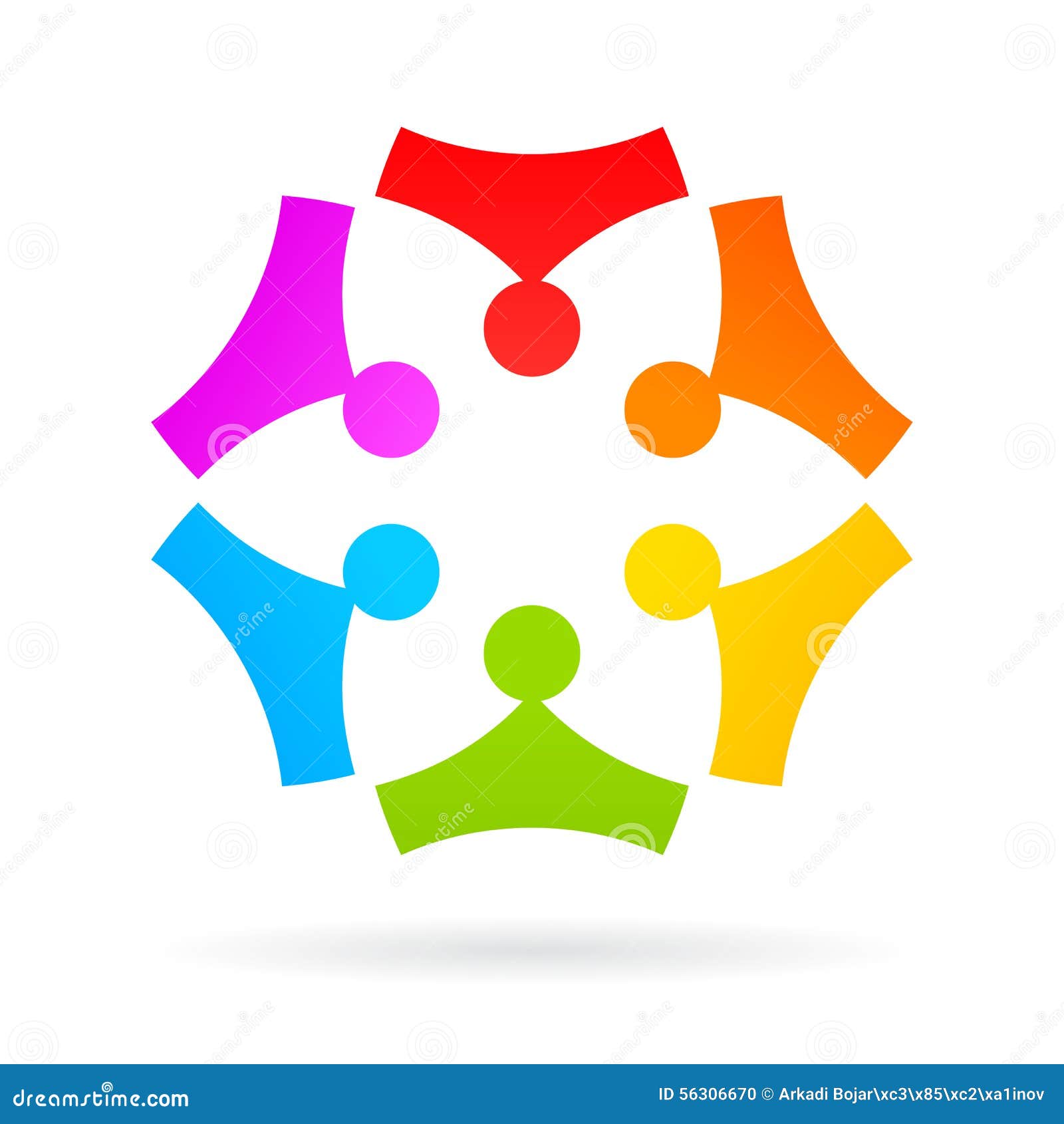 Abstract Team Work Letter T Logo Design Vector.Letter T Community ...