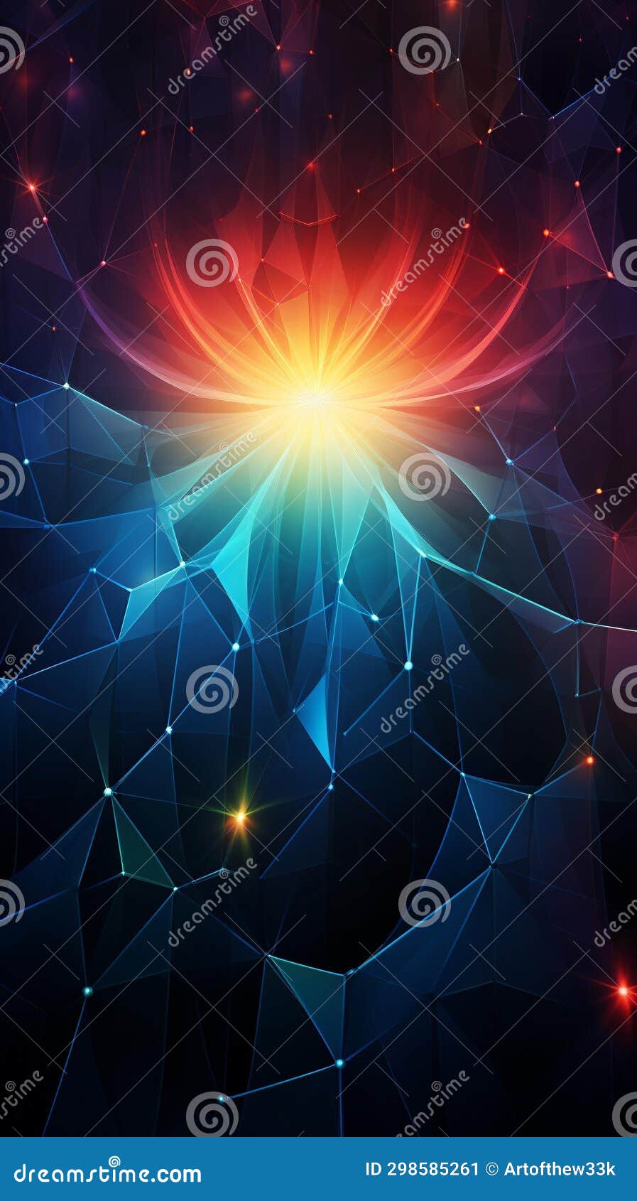 Abstract Teamwork Solutions: Harmonious Geometric Formation Stock ...