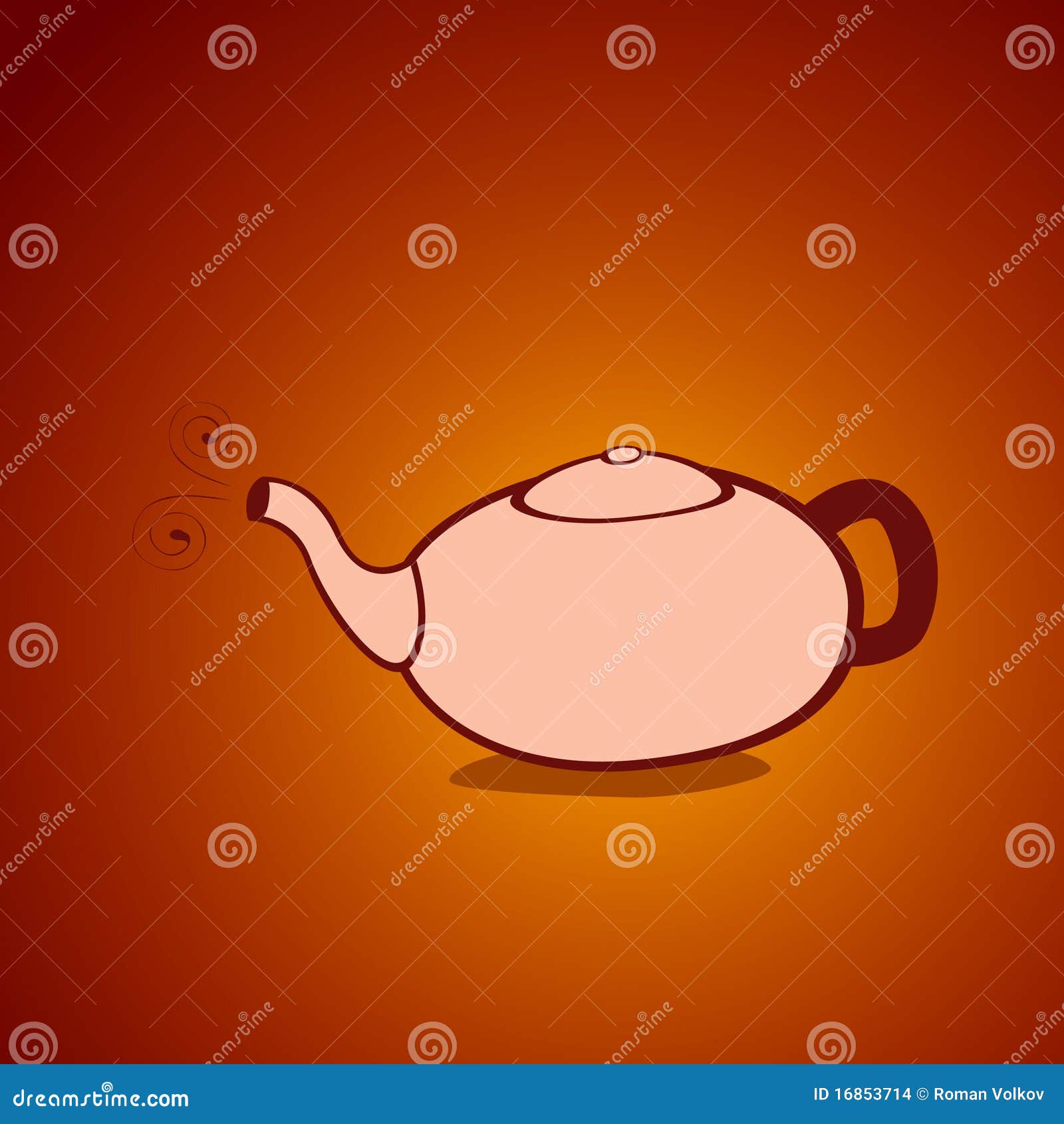 Abstract teapot stock vector. Illustration of teapot - 16853714