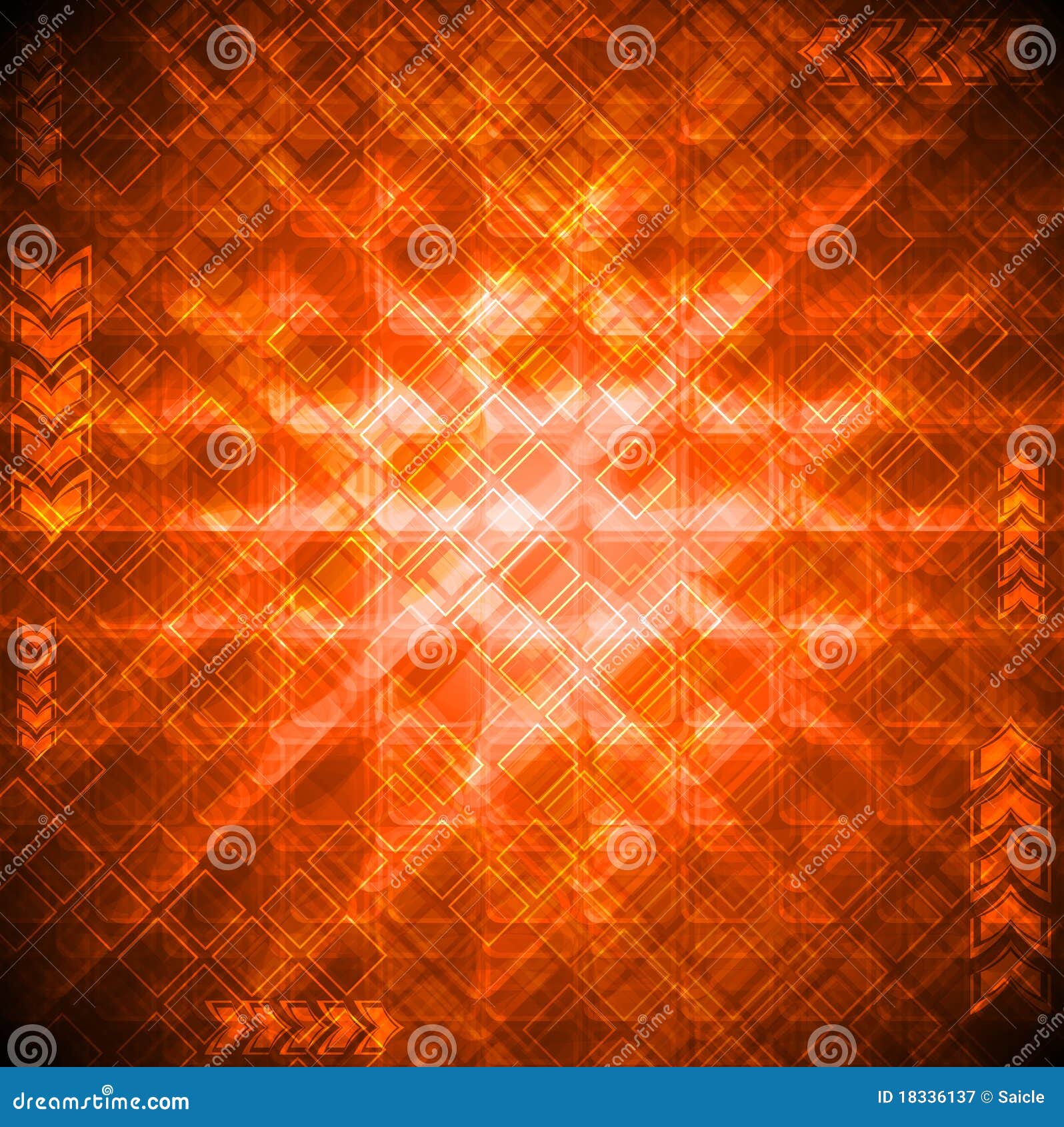 Abstract tech backdrop stock vector. Illustration of card - 18336137