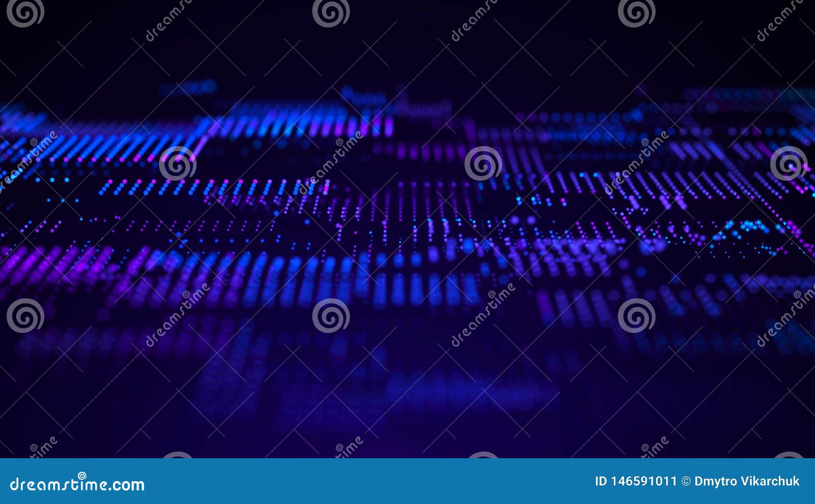 Abstract Tech Background. Abstract Space Background. Digital Technology ...