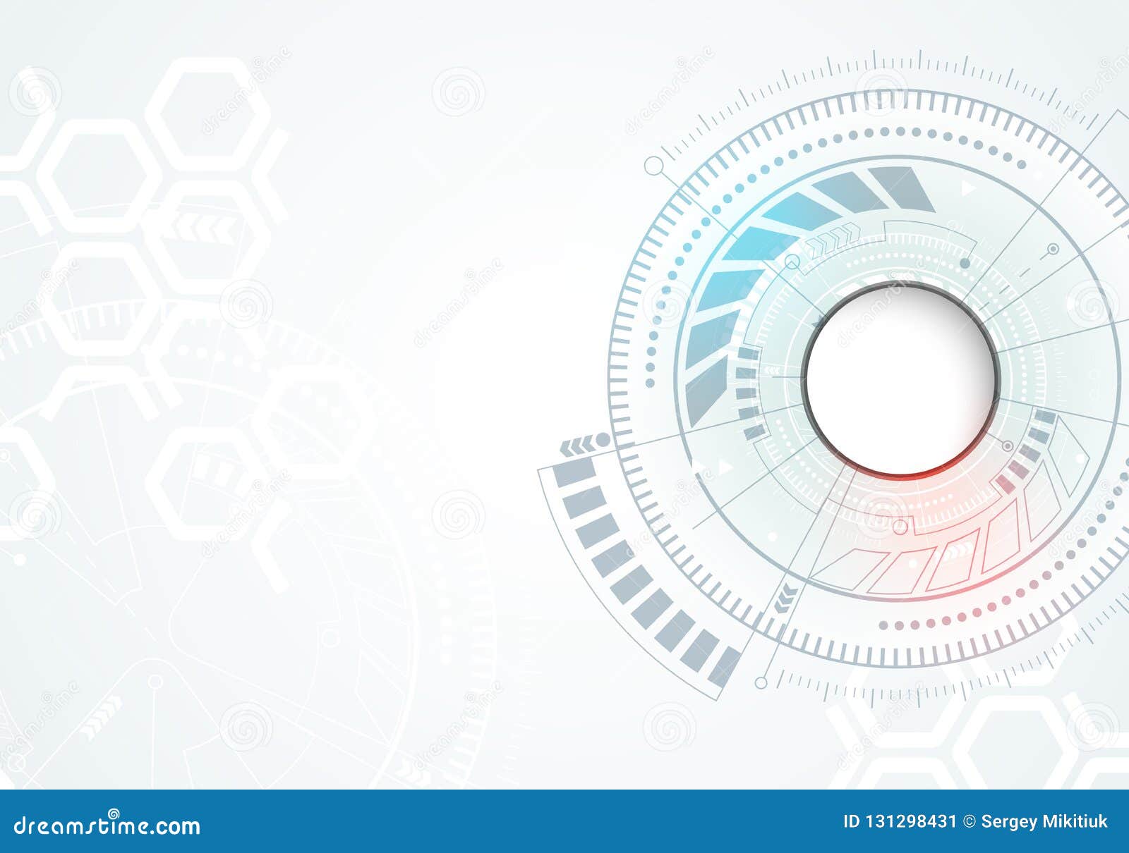 Abstract Tech Background. Backdrop with Many Small Technology Elements ...