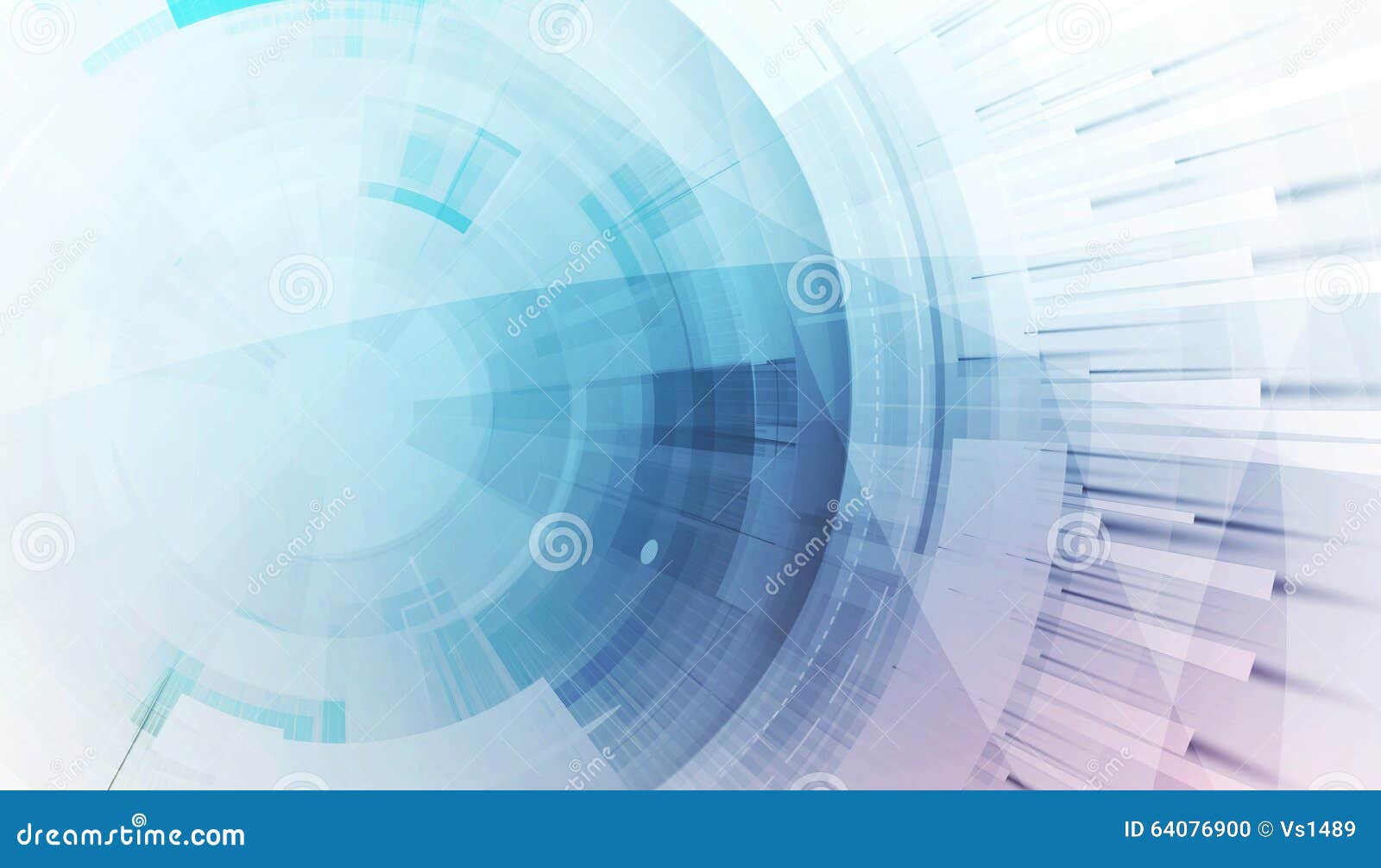 Abstract Tech Background. Futuristic Technology Interface. Stock Vector ...