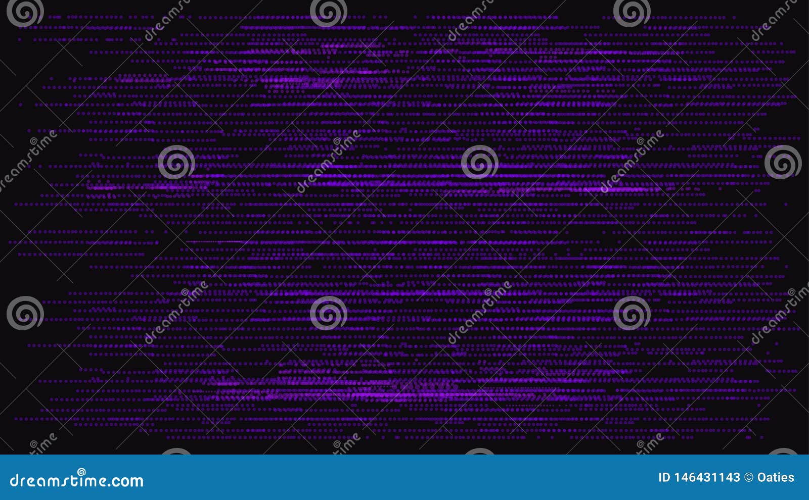 Abstract Tech Background Matrix Particles Stock Vector - Illustration ...