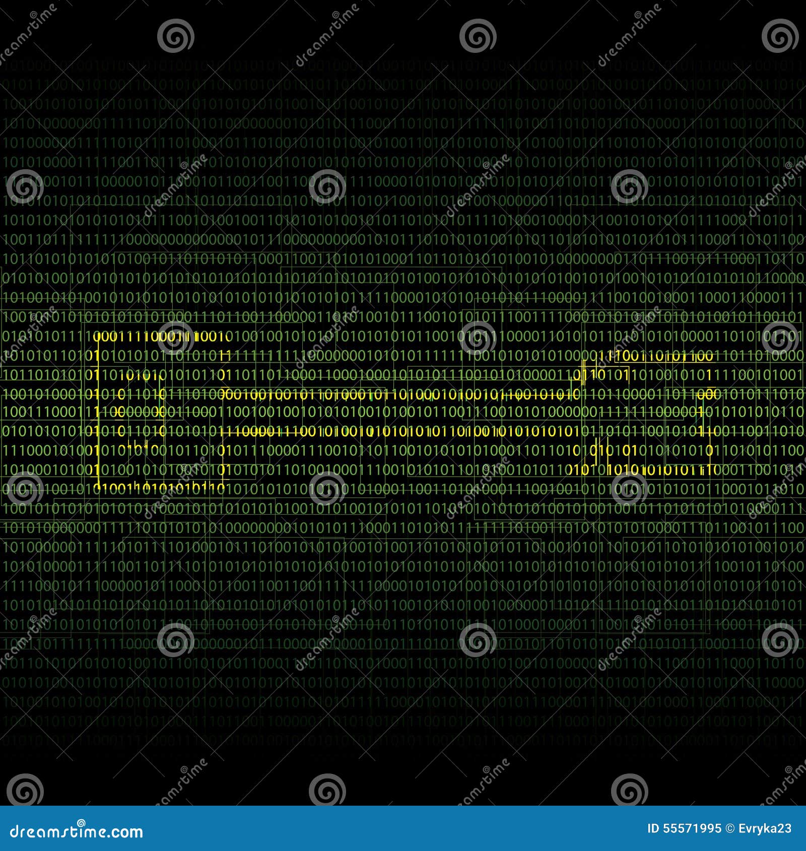 Abstract Tech Binary Security Green Background Stock Vector ... Abstract Tech Binary Security Green Background Stock Vector ...