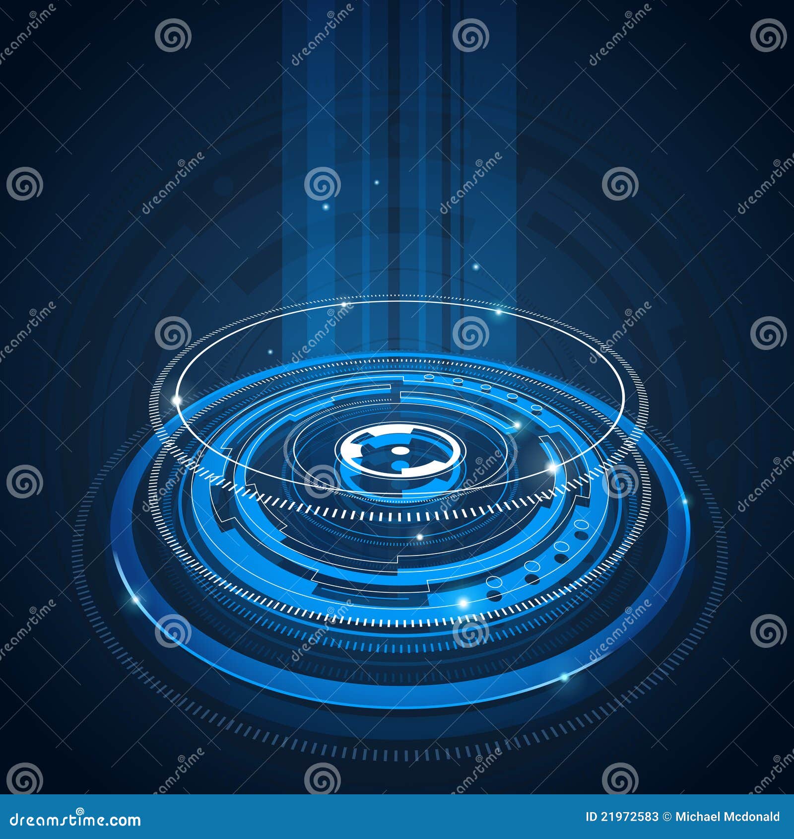 Abstract Tech Circles Background Stock Illustrations – 12,518 Abstract ...