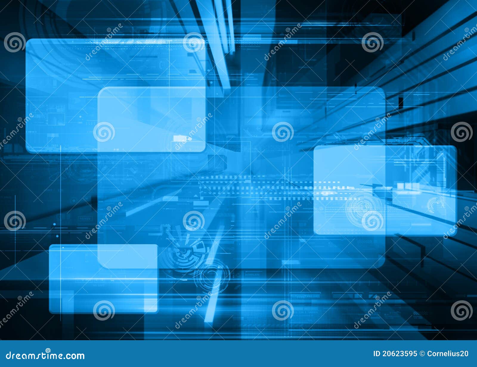 Abstract tech design stock illustration. Illustration of background ...