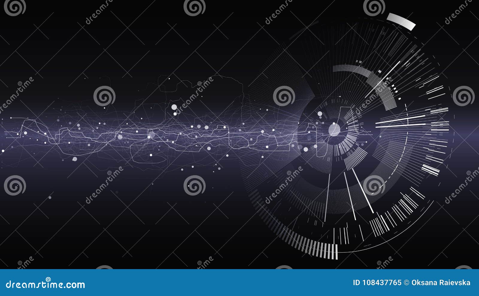 Abstract Tech Design Background. Stock Vector - Illustration of ...