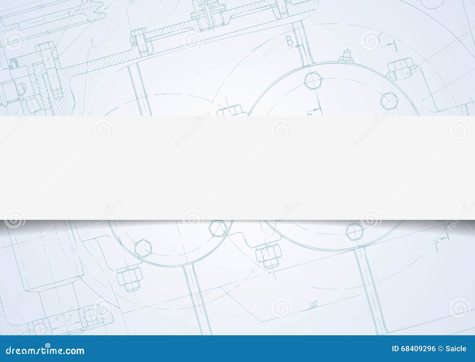 Tech Drawing Pants Pipe Vector Illustration | CartoonDealer.com #145607590